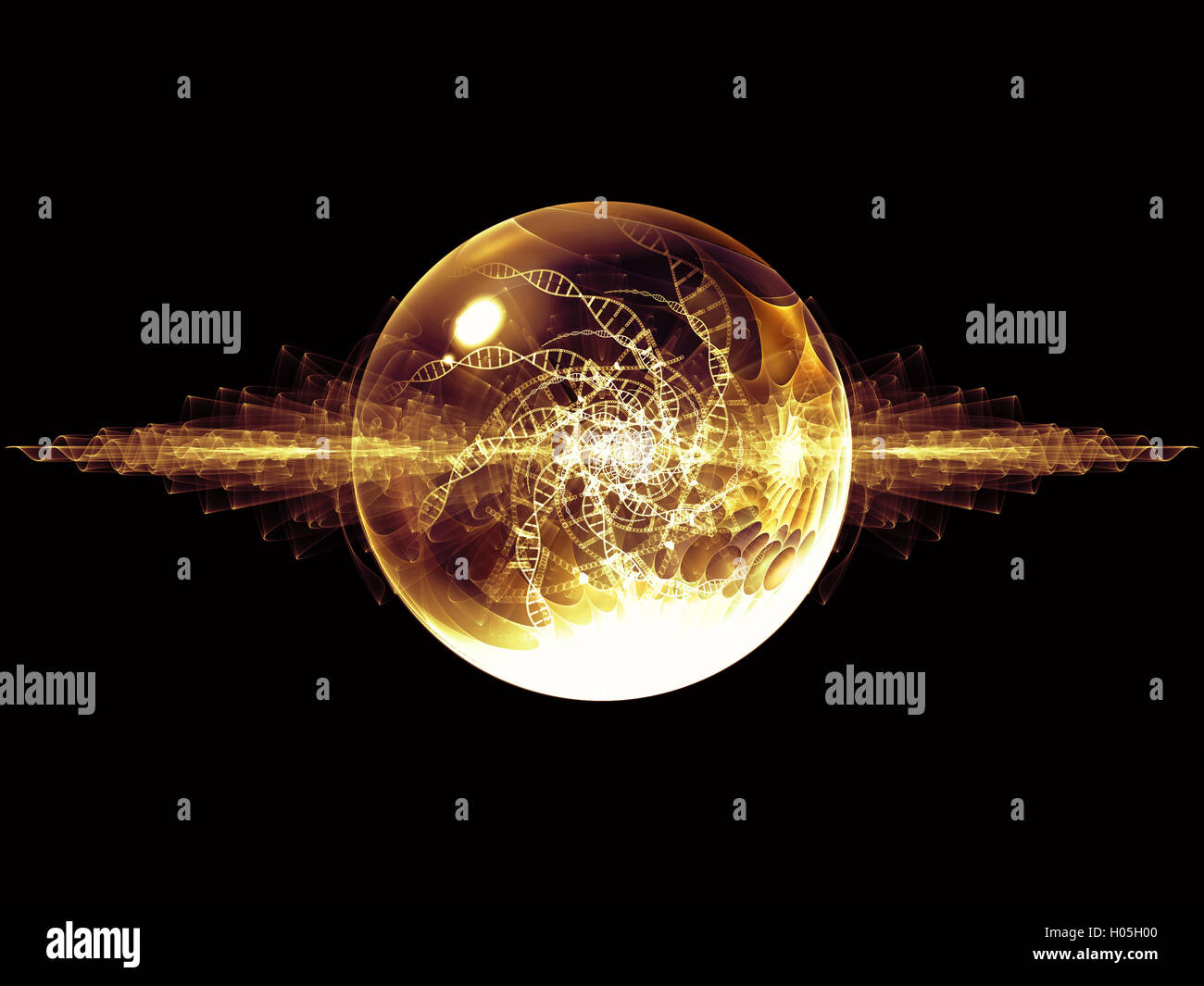 Visualization of Wave Particle Stock Photo - Alamy