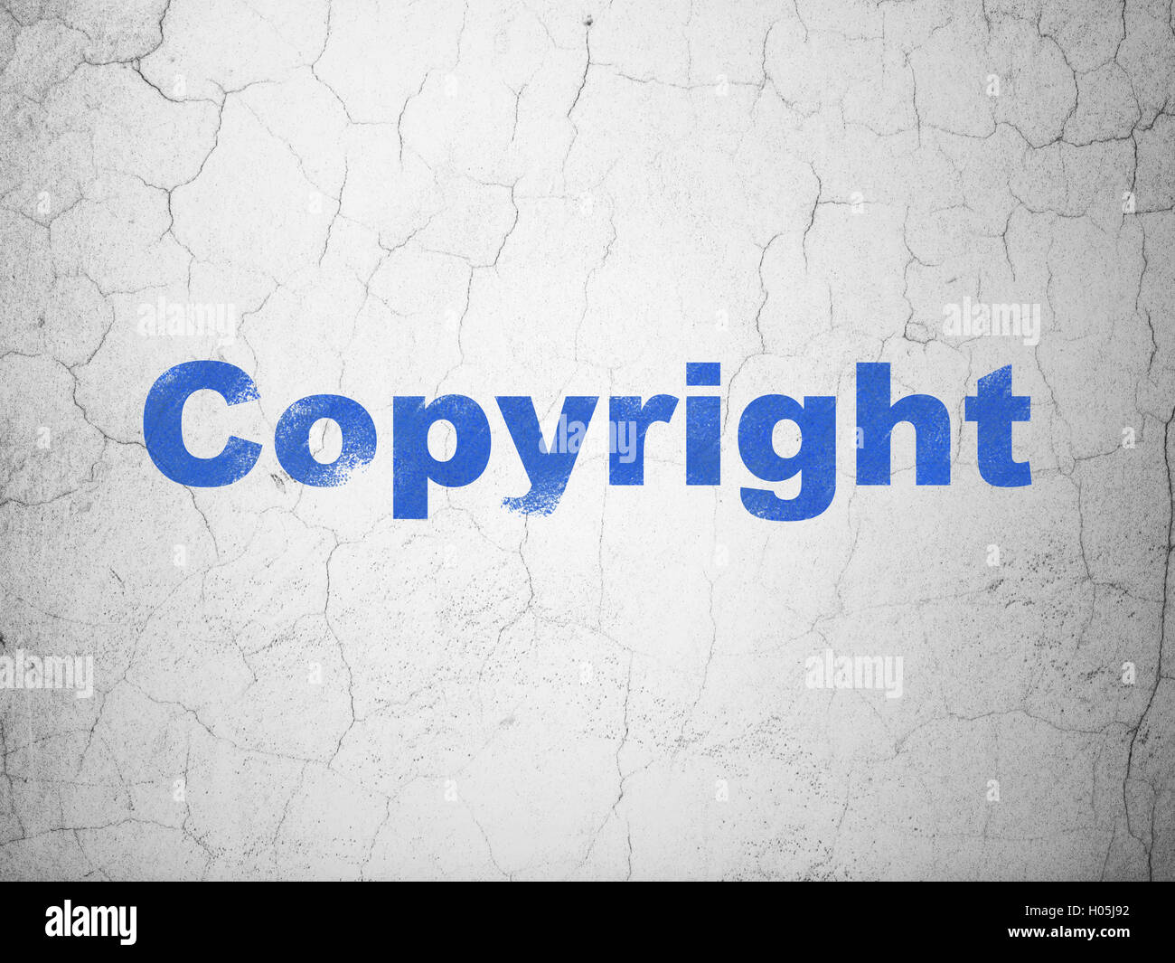 Law concept: Copyright on wall background Stock Photo - Alamy