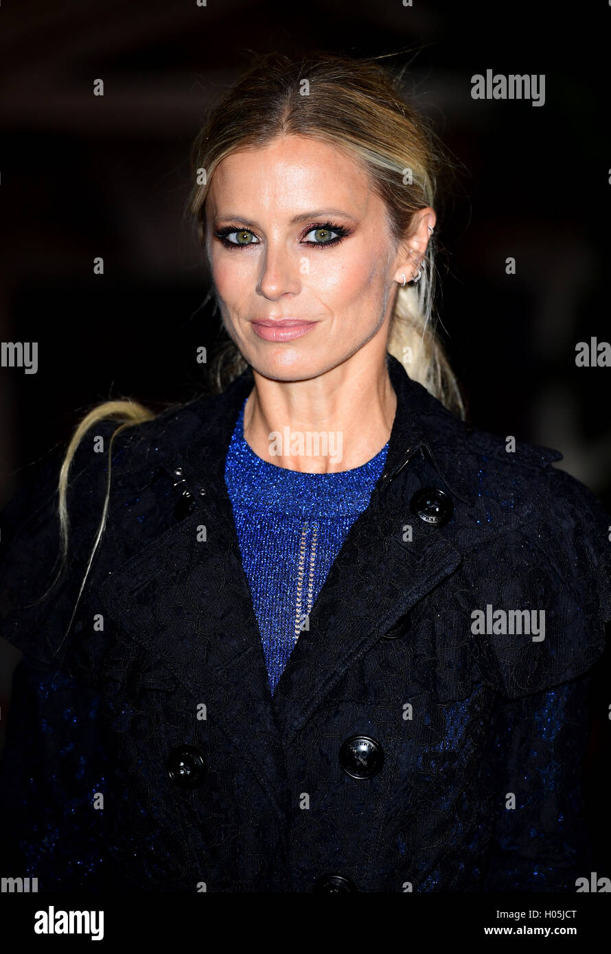 Laura Bailey attending the Burberry Fashion Show at 'Makers House', 1 ...