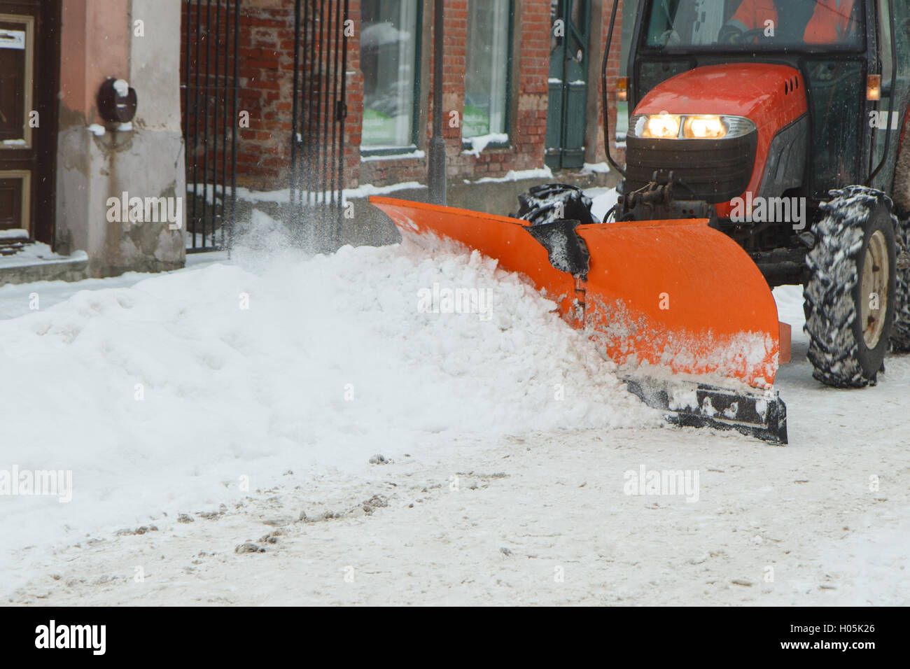 Snow clearing machine hi-res stock photography and images - Alamy
