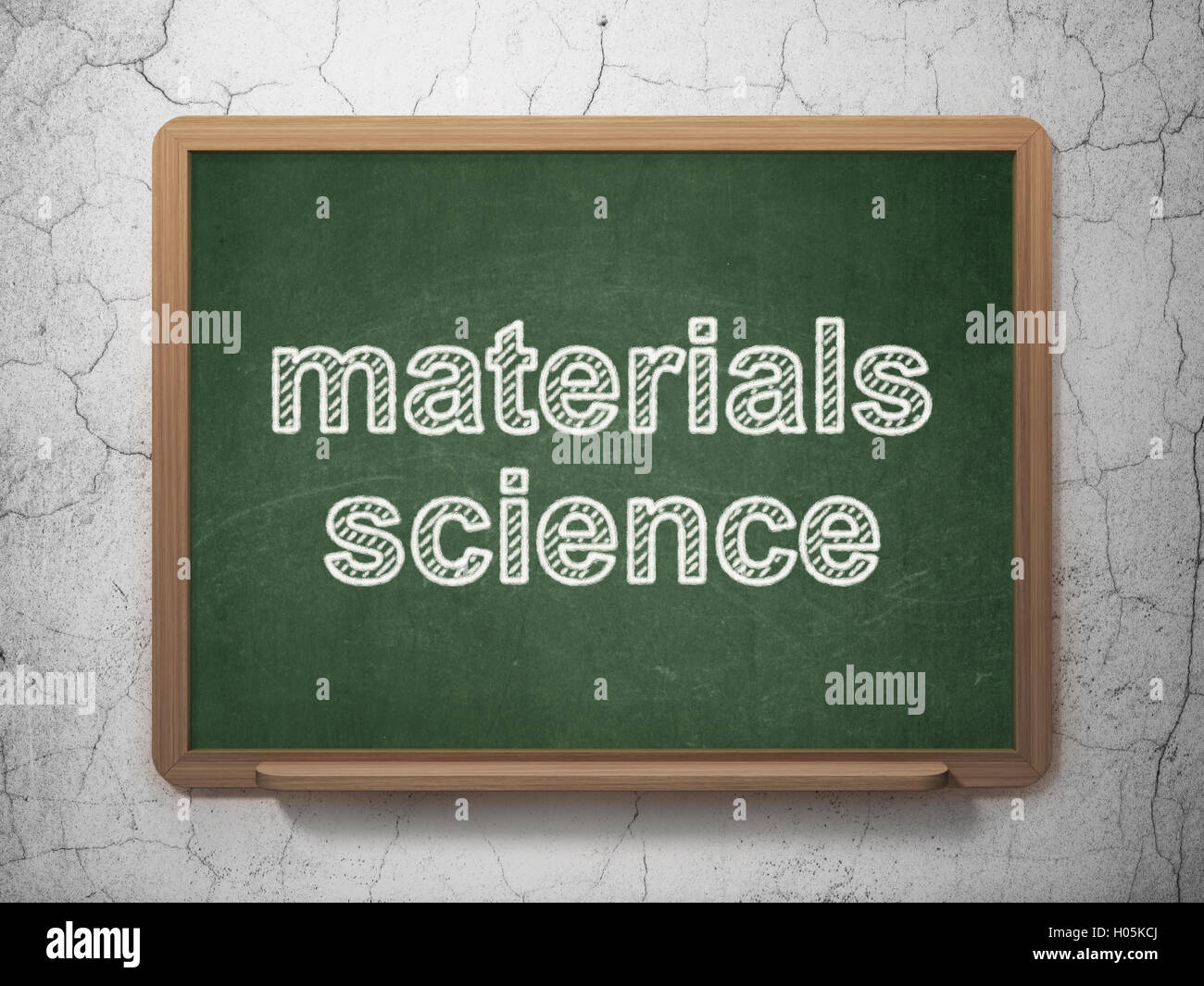 Science concept: Materials Science on chalkboard background Stock Photo ...