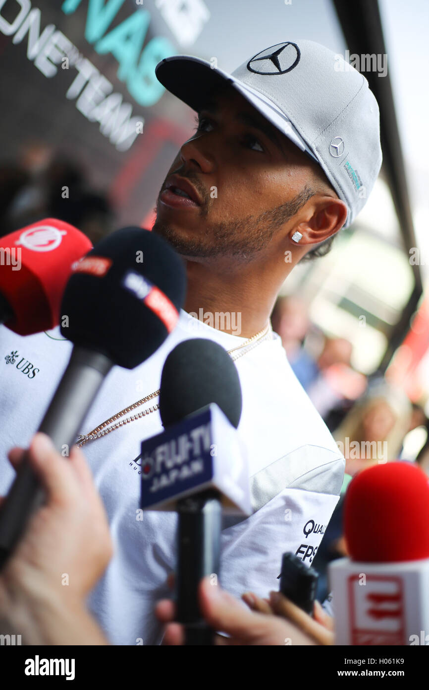 Lewis Hamilton; AMG Mercedes F1 Team; 2016 Italian Gp; Monza Stock ...