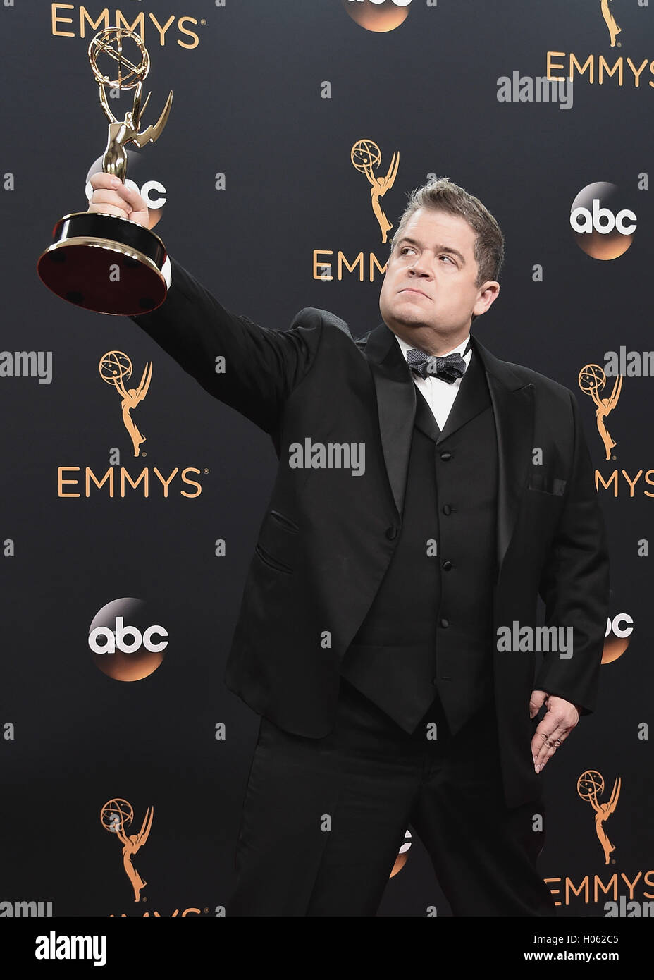 LOS ANGELES, CA - SEPTEMBER 18: Patton Oswalt in the press room at the ...