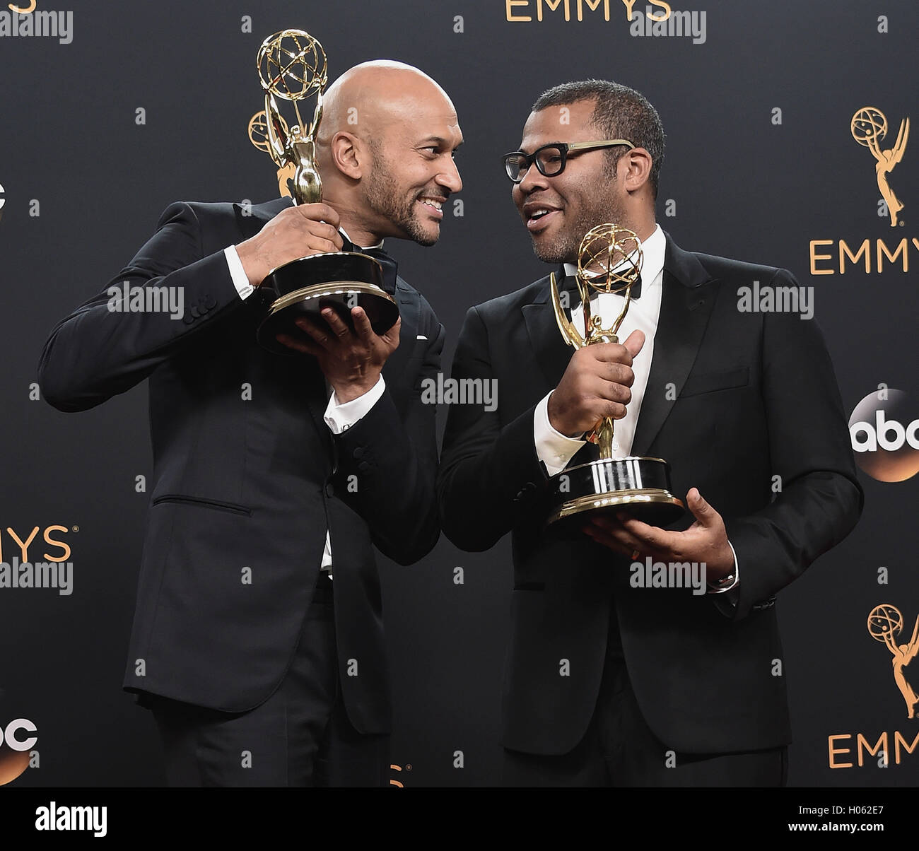 LOS ANGELES, CA - SEPTEMBER 18: Keegan-Michael Key and Jordan Peele in ...