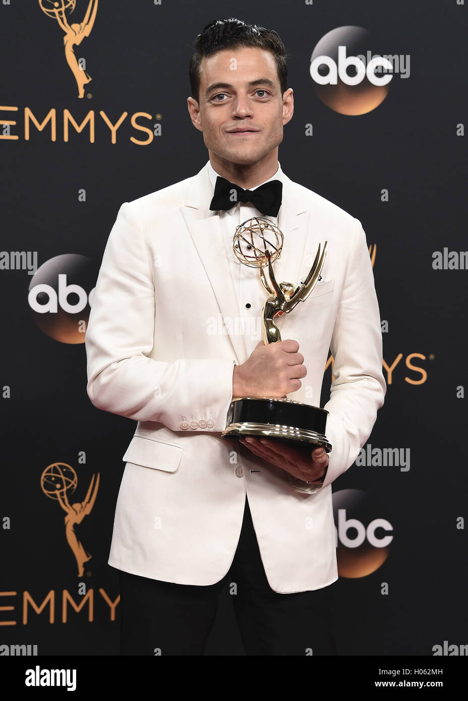 LOS ANGELES, CA - SEPTEMBER 18: Rami Malek in the press room at the ...