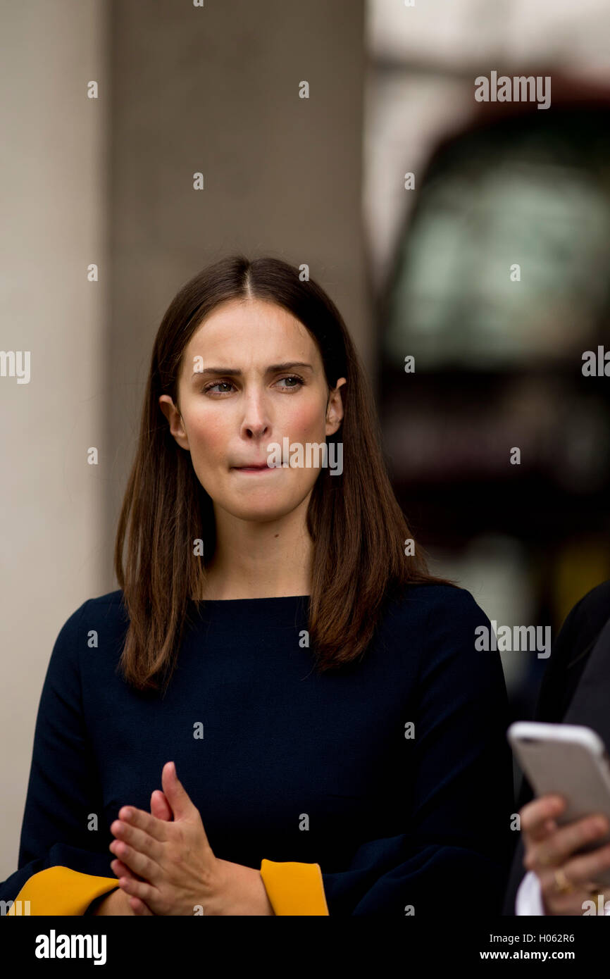 London, UK. 19th September, 2016. Guests at Roksanda show, Spring ...