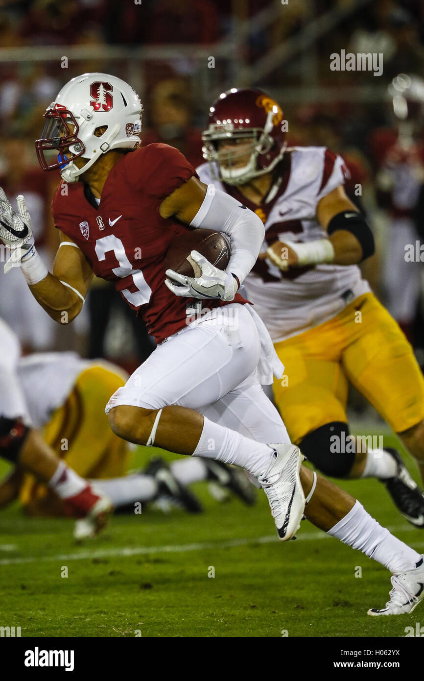 Palo Alto, California, USA. 17th Sep, 2016. Stanford receiver Michael ...