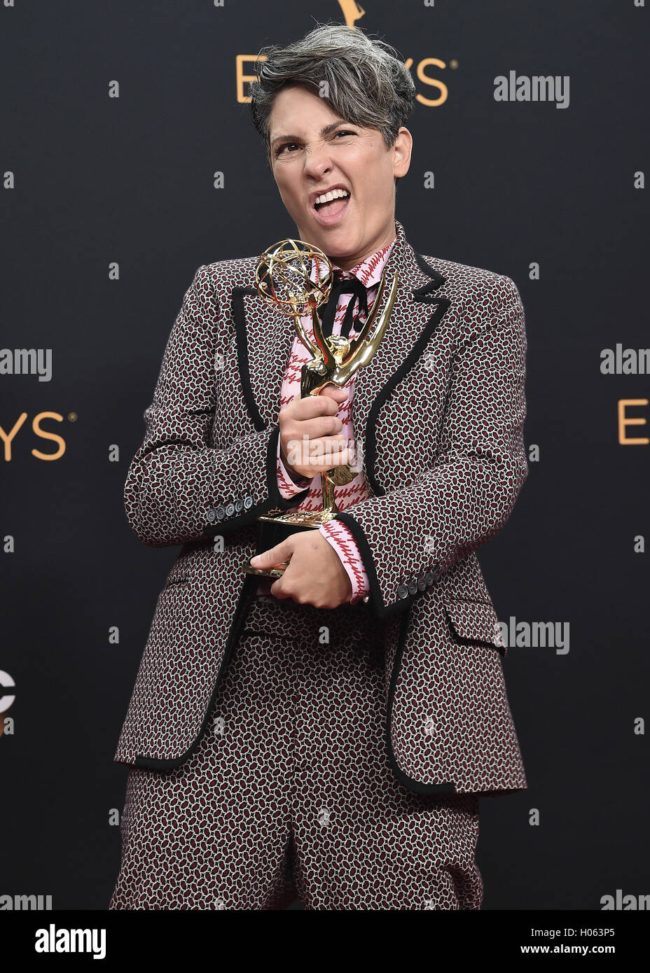 LOS ANGELES, CA - SEPTEMBER 18: Jill Soloway in the press room at the ...