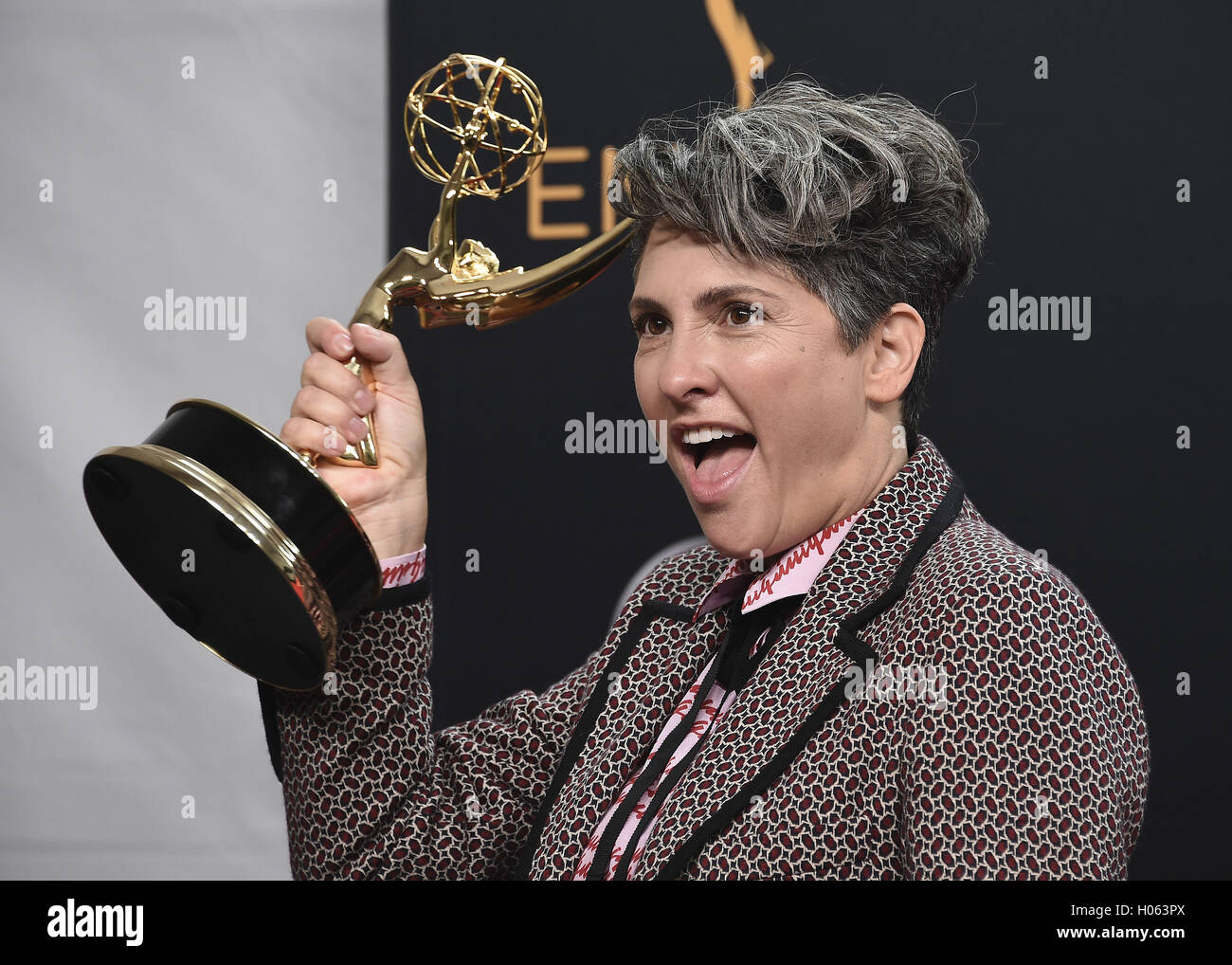 LOS ANGELES, CA - SEPTEMBER 18: Jill Soloway in the press room at the ...