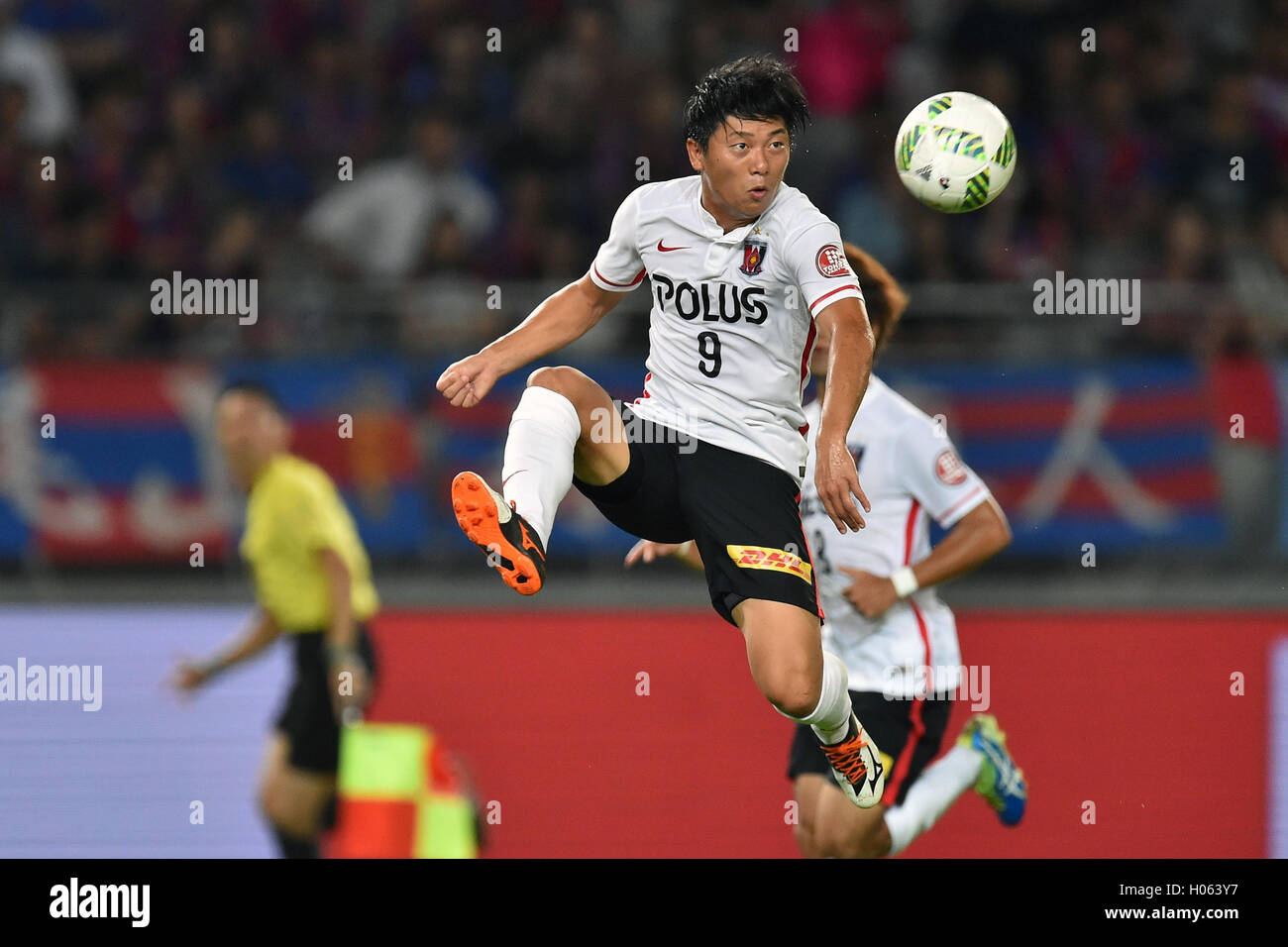 Ajinomoto Stadium, Tokyo, Japan. 17th Sep, 2016. Yuki Muto (Reds ...
