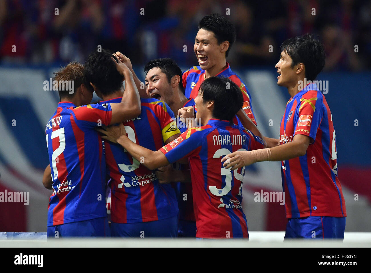 Ajinomoto Stadium, Tokyo, Japan. 17th Sep, 2016. FC Tokyo team group ...