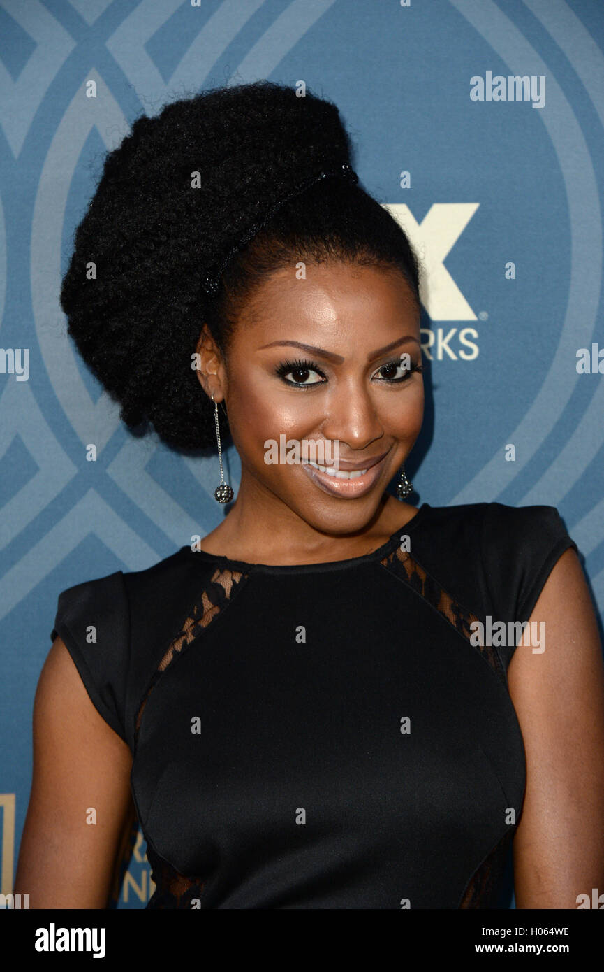 LOS ANGELES, CA - SEPTEMBER 18: ROSEWOOD cast member Gabrielle Dennis ...