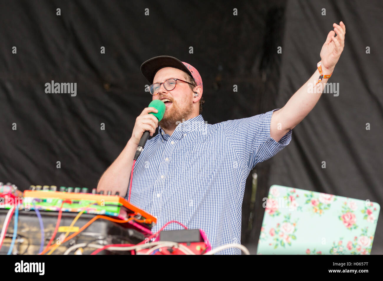 Chicago, Illinois, USA. 16th Sep, 2016. DAN DEACON performs live at ...