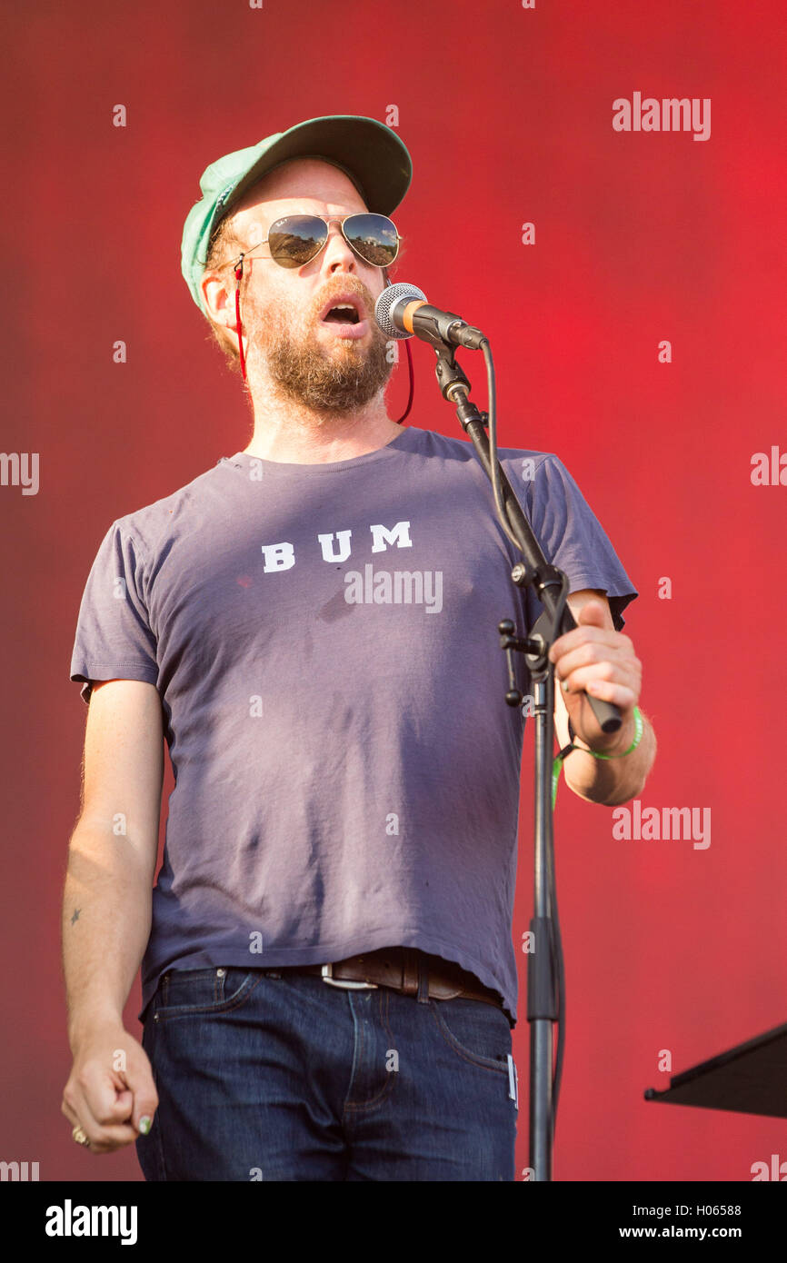 Eau Claire, Wisconsin, USA. 13th Aug, 2016. Singer WILL OLDHAM performs ...