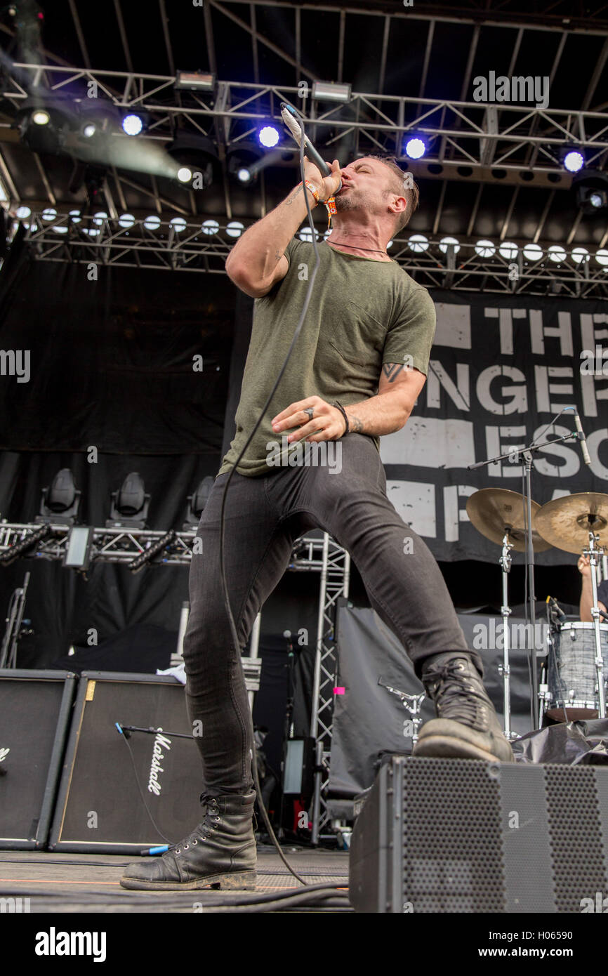 Chicago, Illinois, USA. 16th Sep, 2016. GREG PUCIATO of Dillinger ...