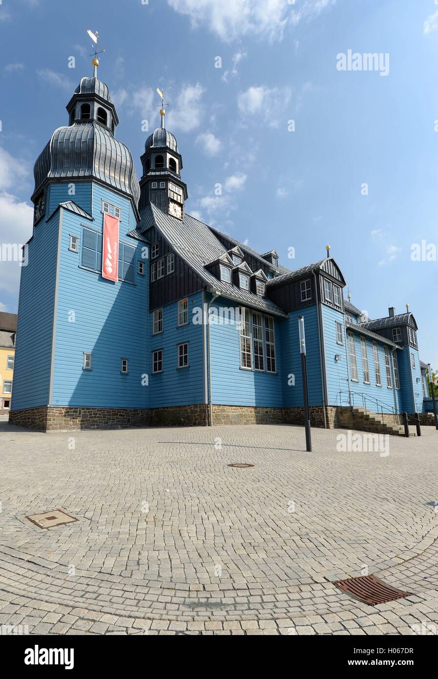 The market church (german Marktkirche) of Clausthal, Germany, 15 ...