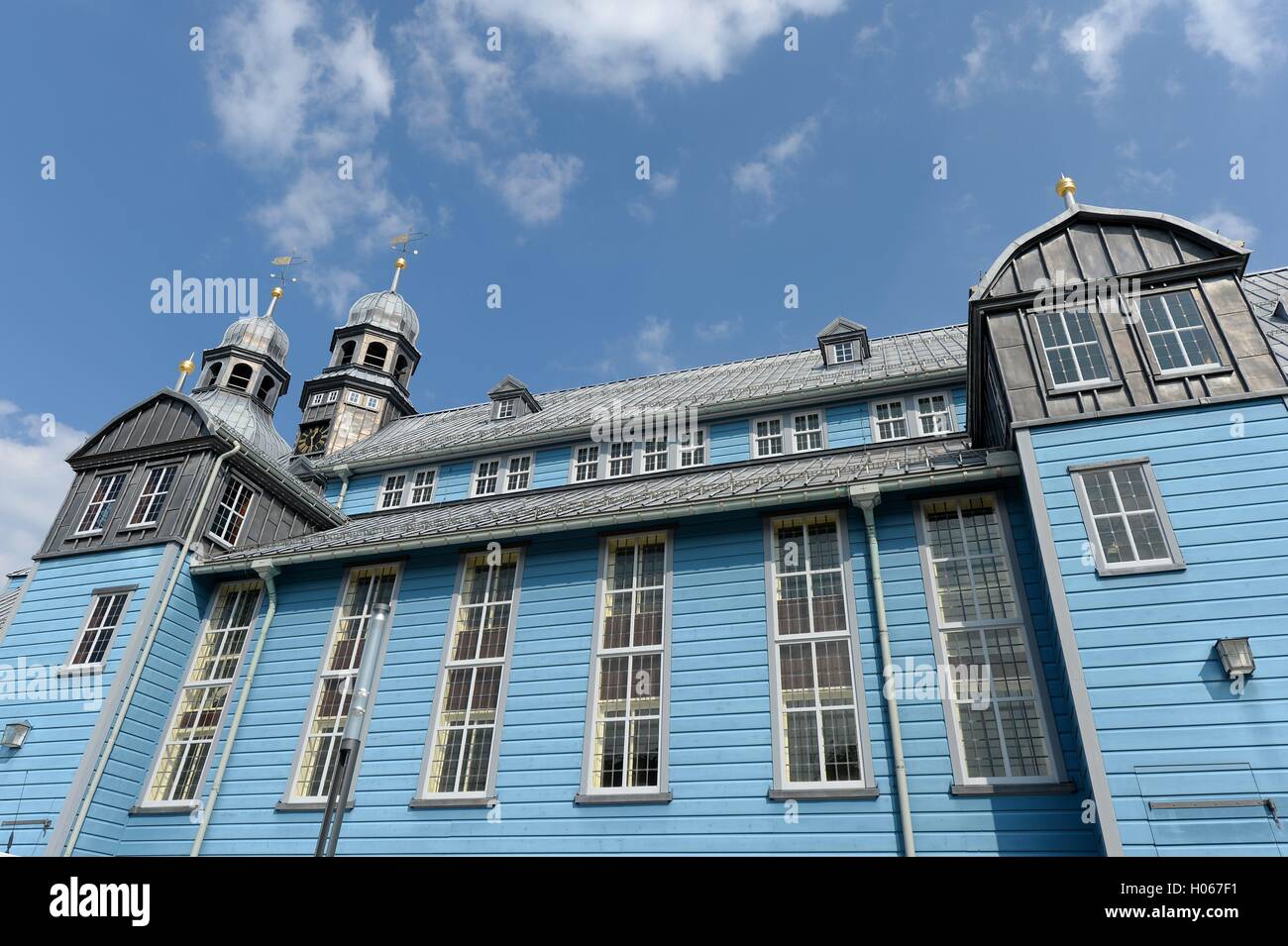 The market church (german Marktkirche) of Clausthal, Germany, 15 ...