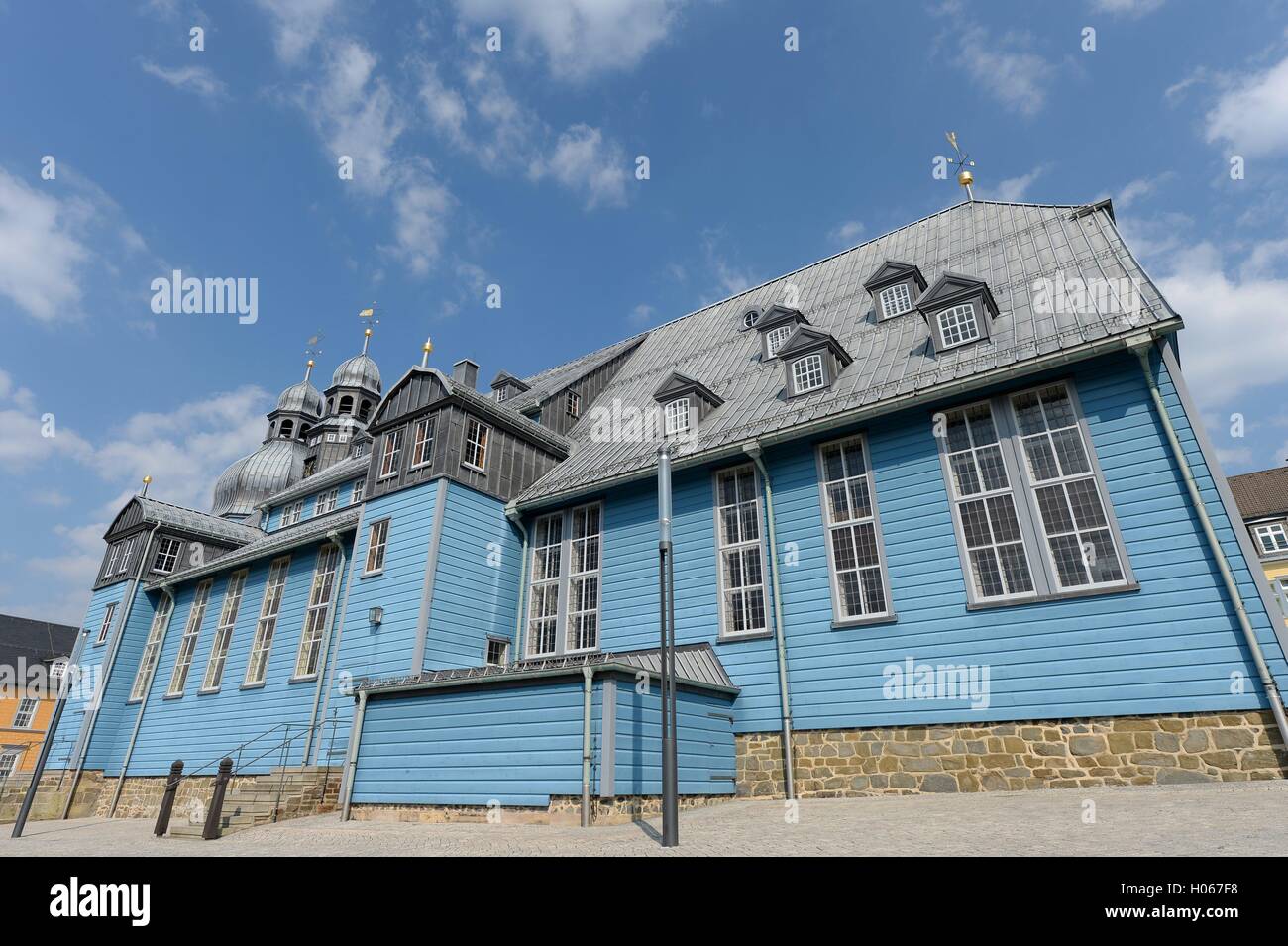 The market church (german Marktkirche) of Clausthal, Germany, 15 ...