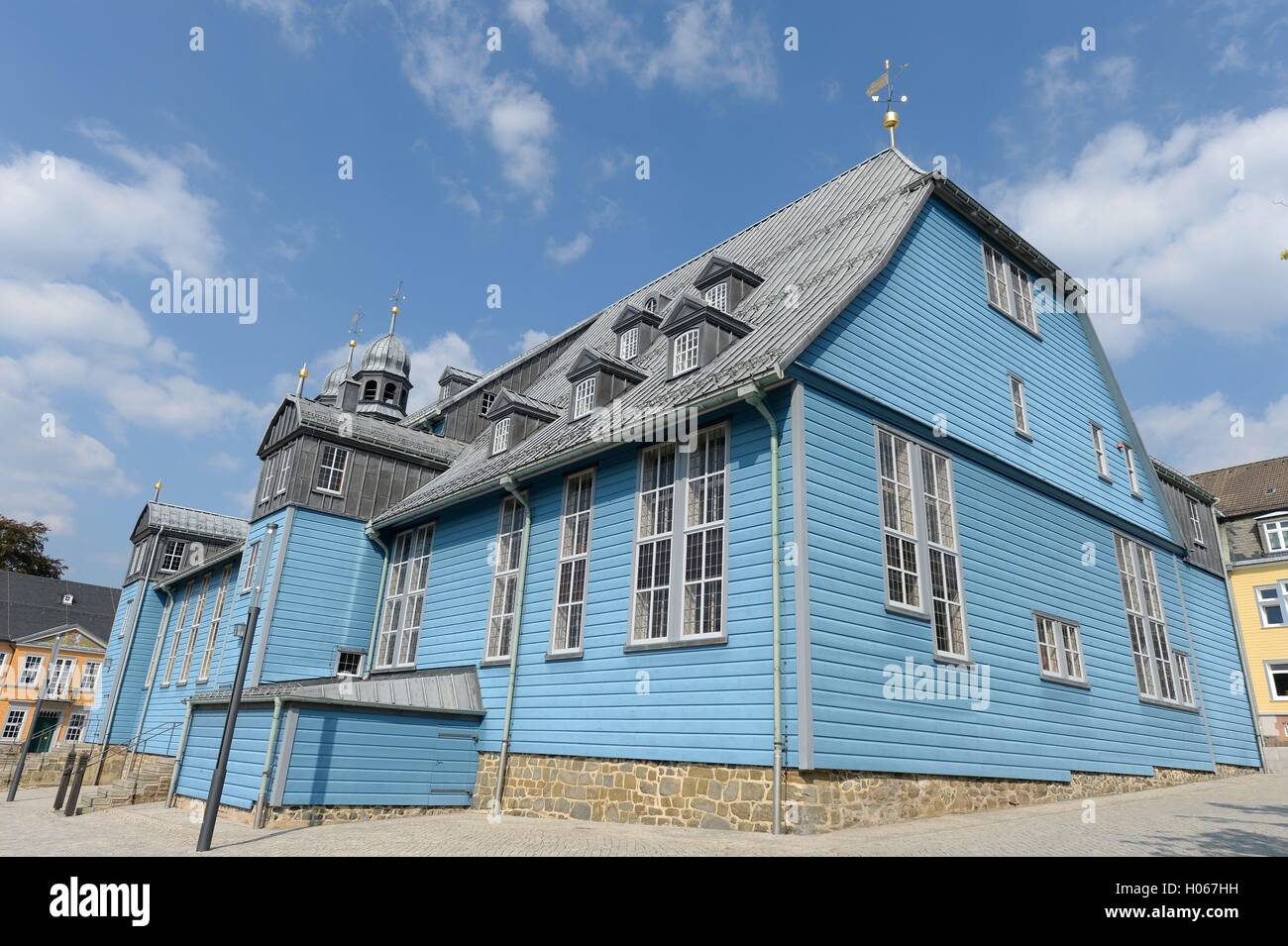 The market church (german Marktkirche) of Clausthal, Germany, 15 ...