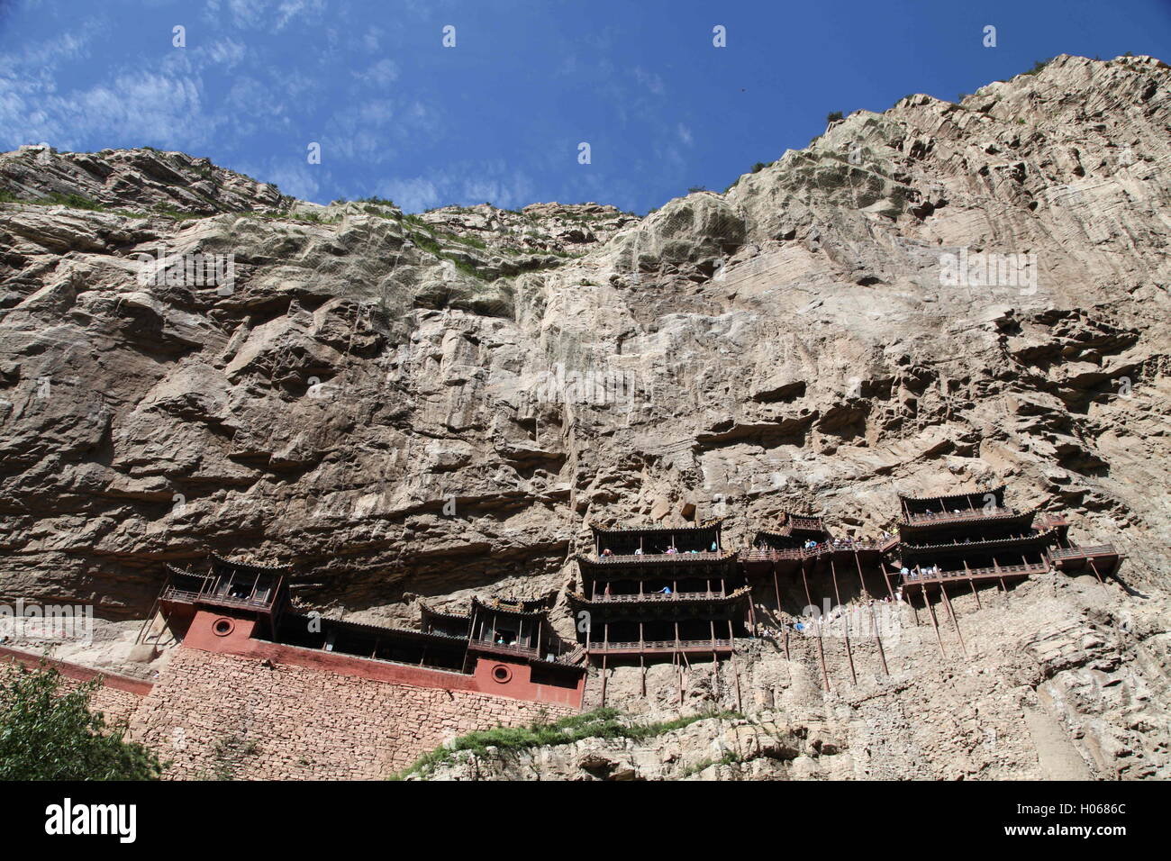 Datong China Hanging Temple Stock Photos & Datong China Hanging Temple ...