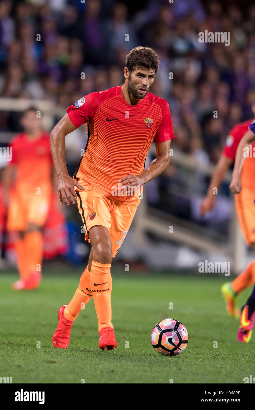 Florence, Italy. 18th Sep, 2016. Federico Fazio (Roma) Football/Soccer ...