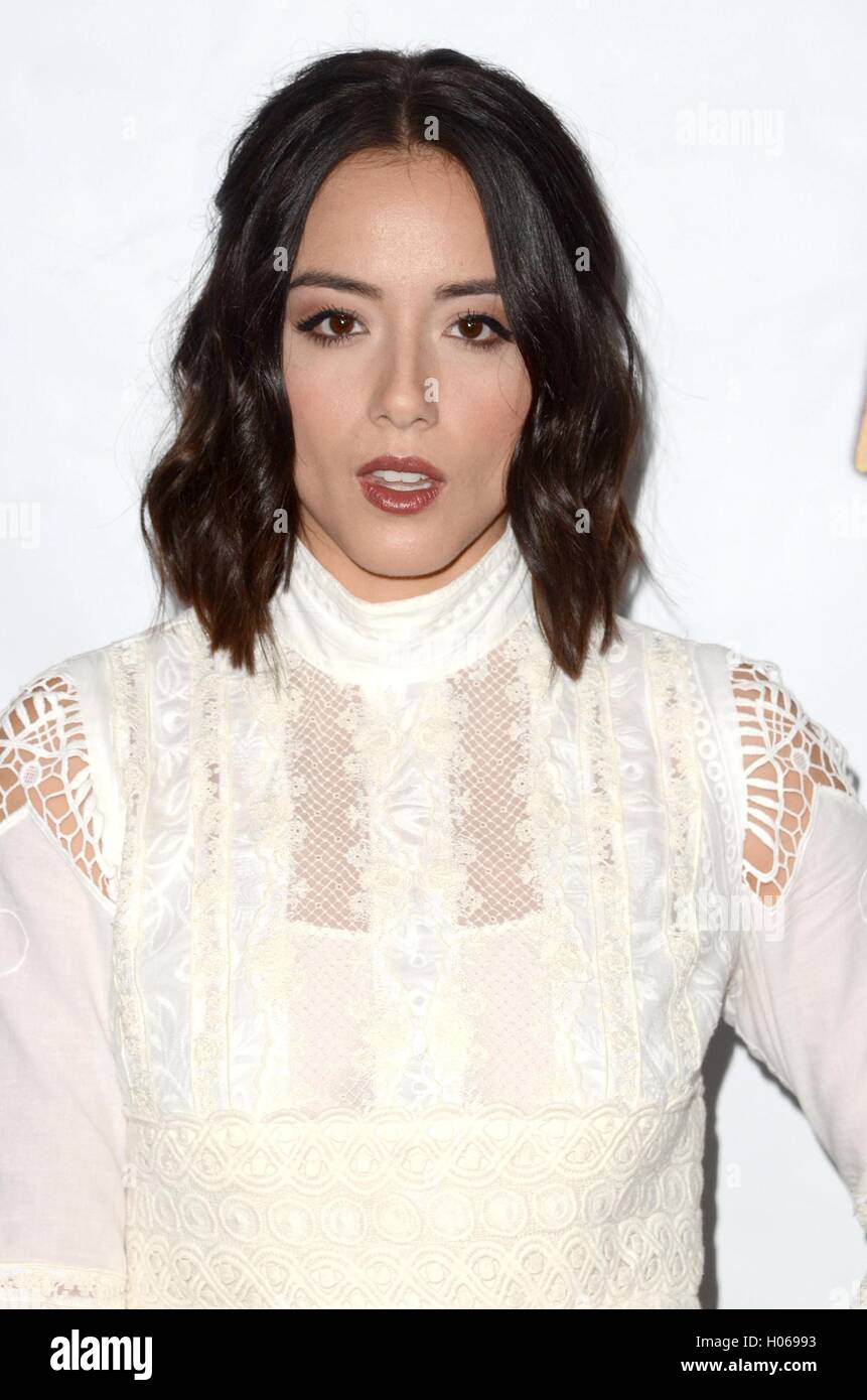 Los Angeles, CA, USA. 19th Sep, 2016. Chloe Bennet at arrivals for ...