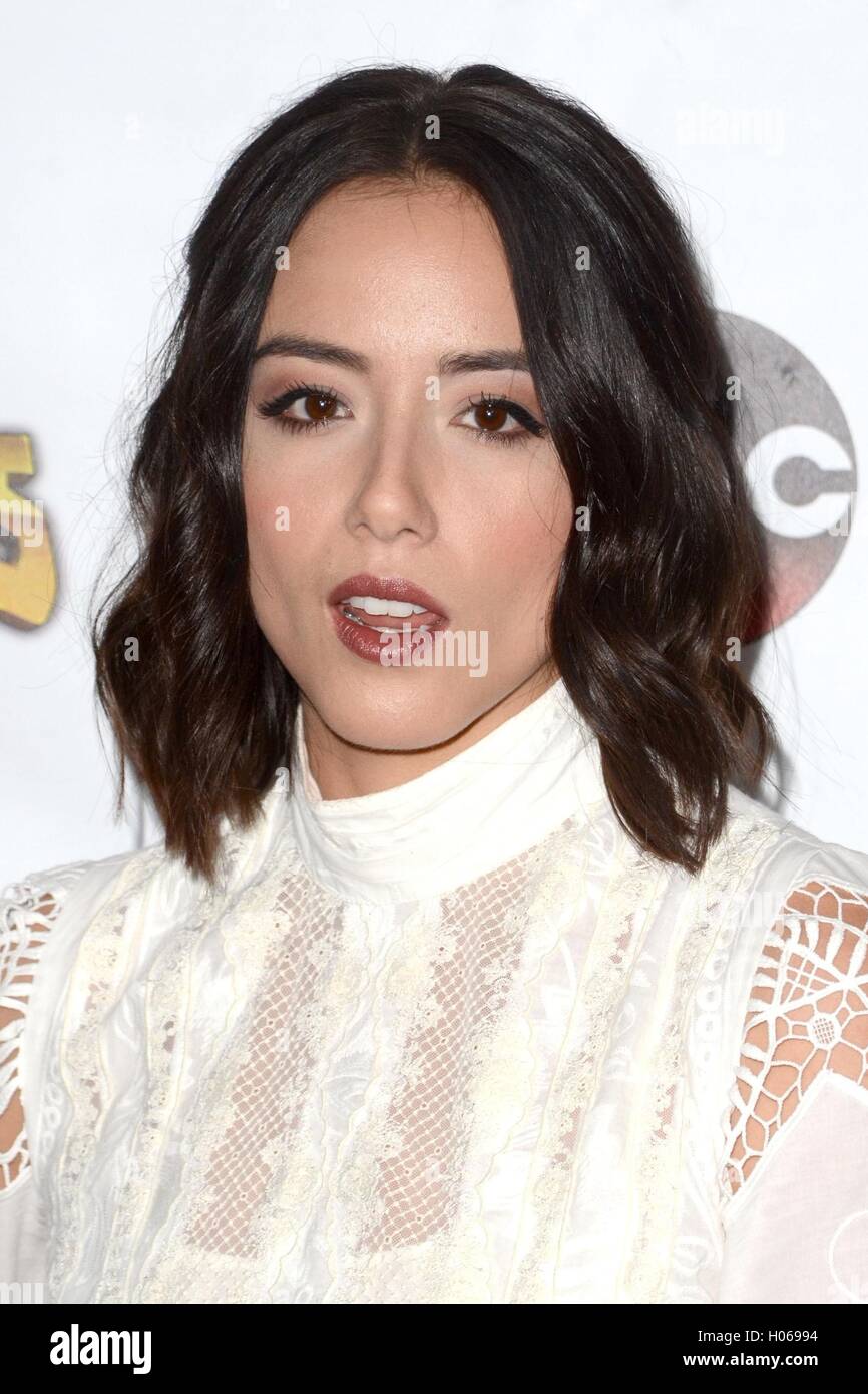 Los Angeles, CA, USA. 19th Sep, 2016. Chloe Bennet at arrivals for ...