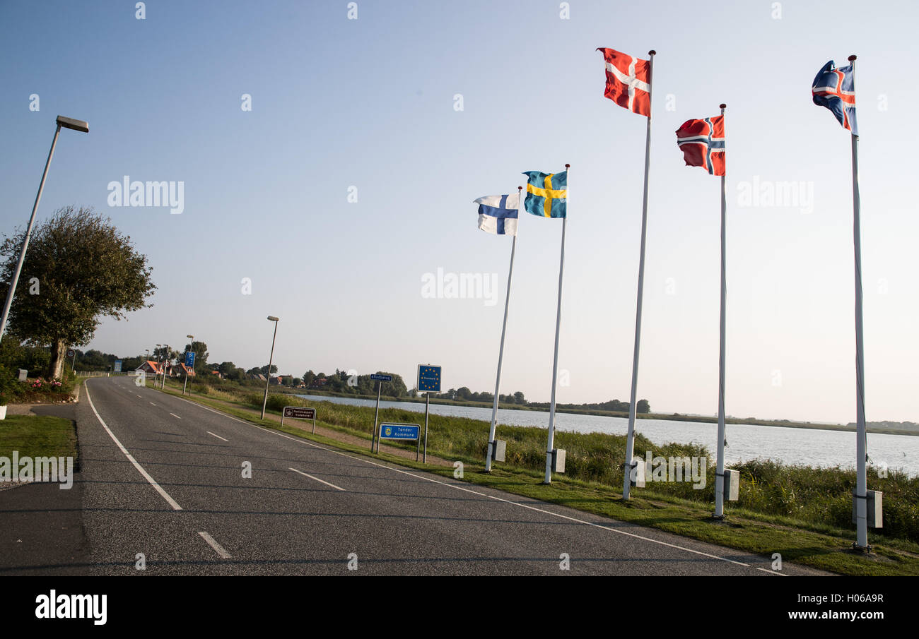 Germany denmark border hi-res stock photography and images - Alamy