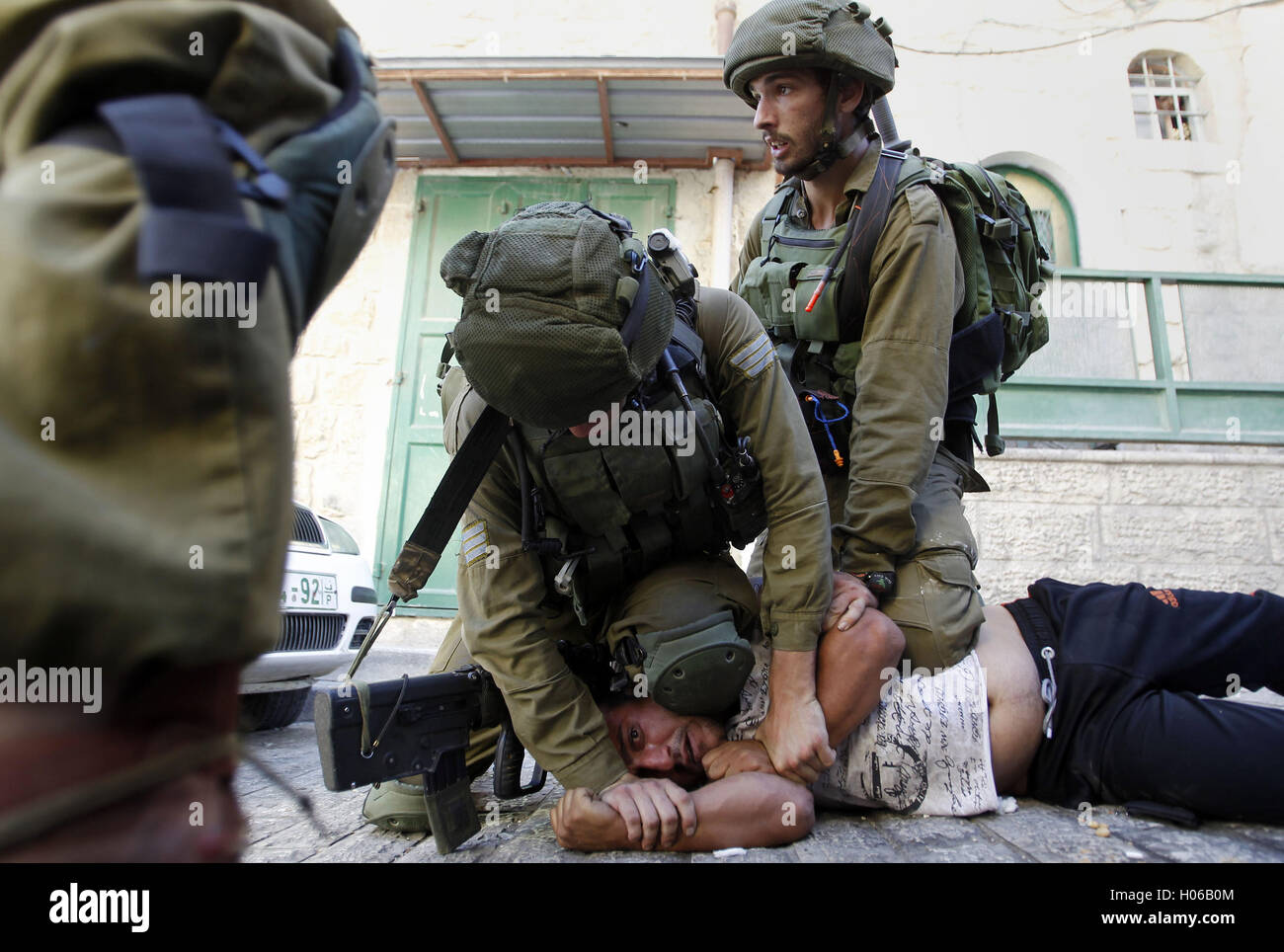 Hebron, West Bank, Palestinian Territory. 20th Sep, 2016. Israeli ...