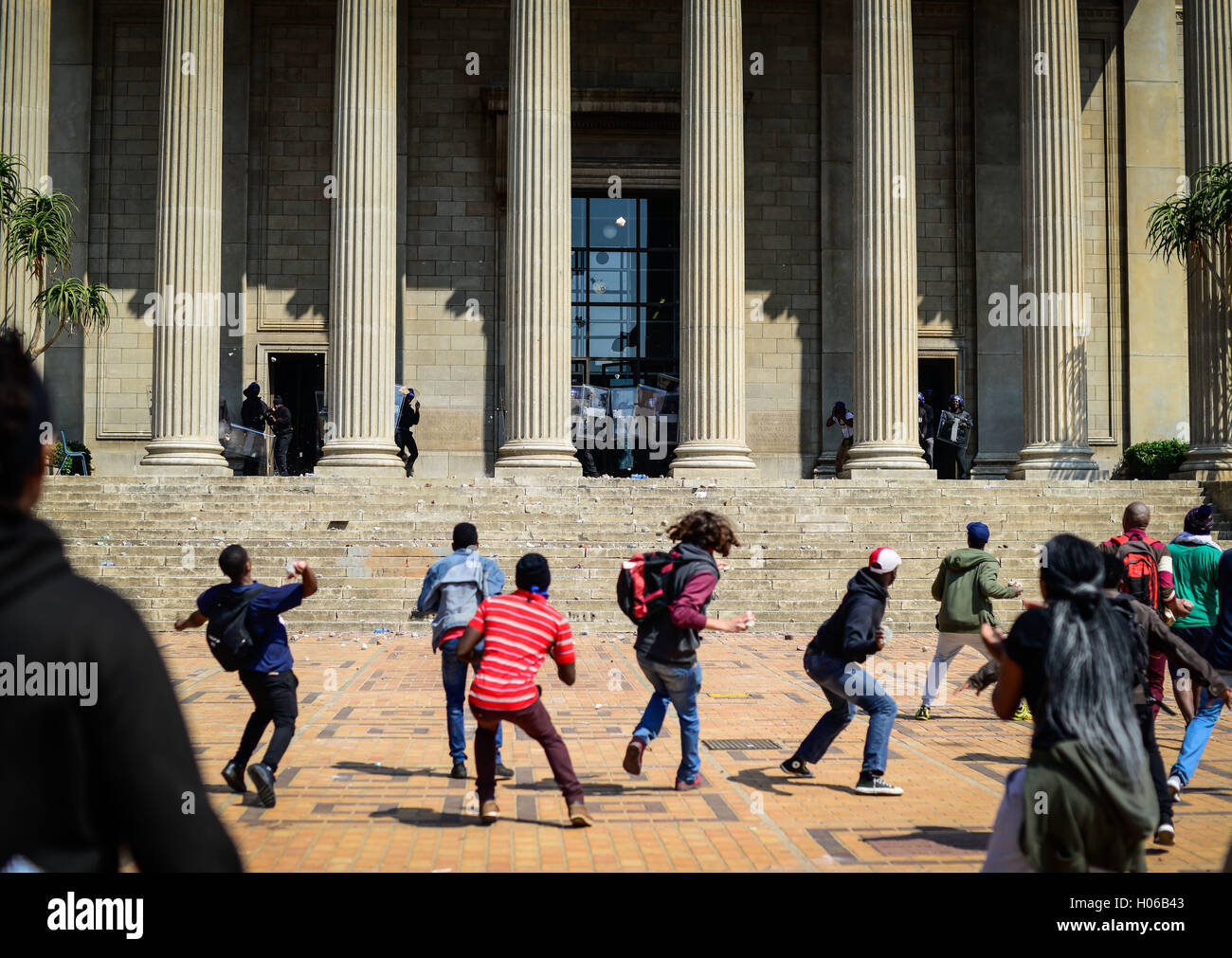 Wits university university of the witwatersrand campus hi-res stock ...
