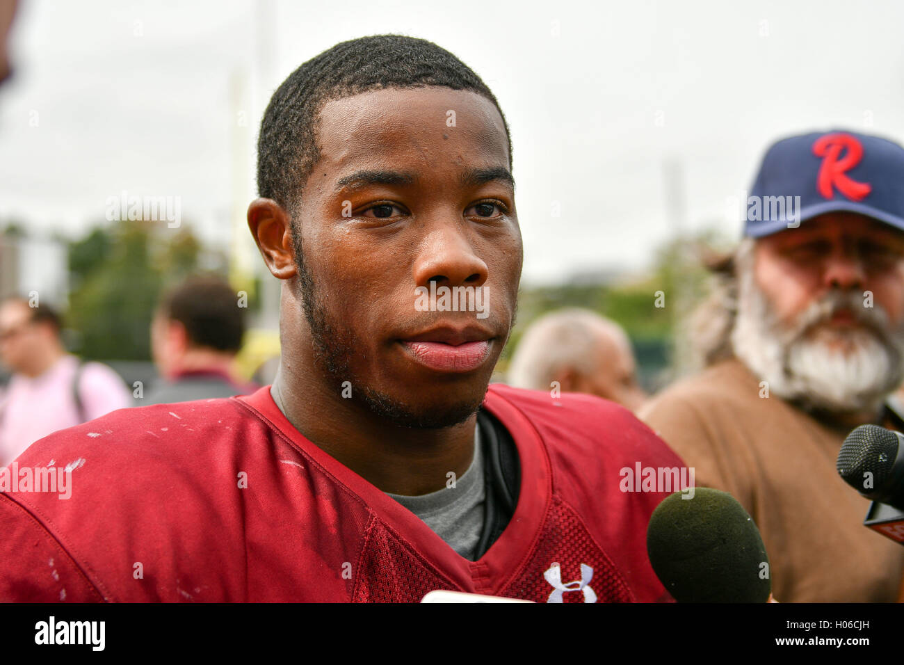 Philadelphia, Pennsylvania, USA. 20th Sep, 2016. Temple football player ...