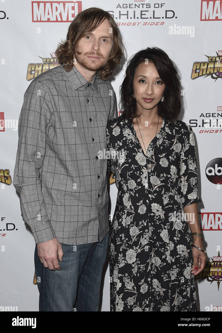 LOS ANGELES, CA - SEPTEMBER 19: Jed Whedon and Maurissa Tancharoen at ...