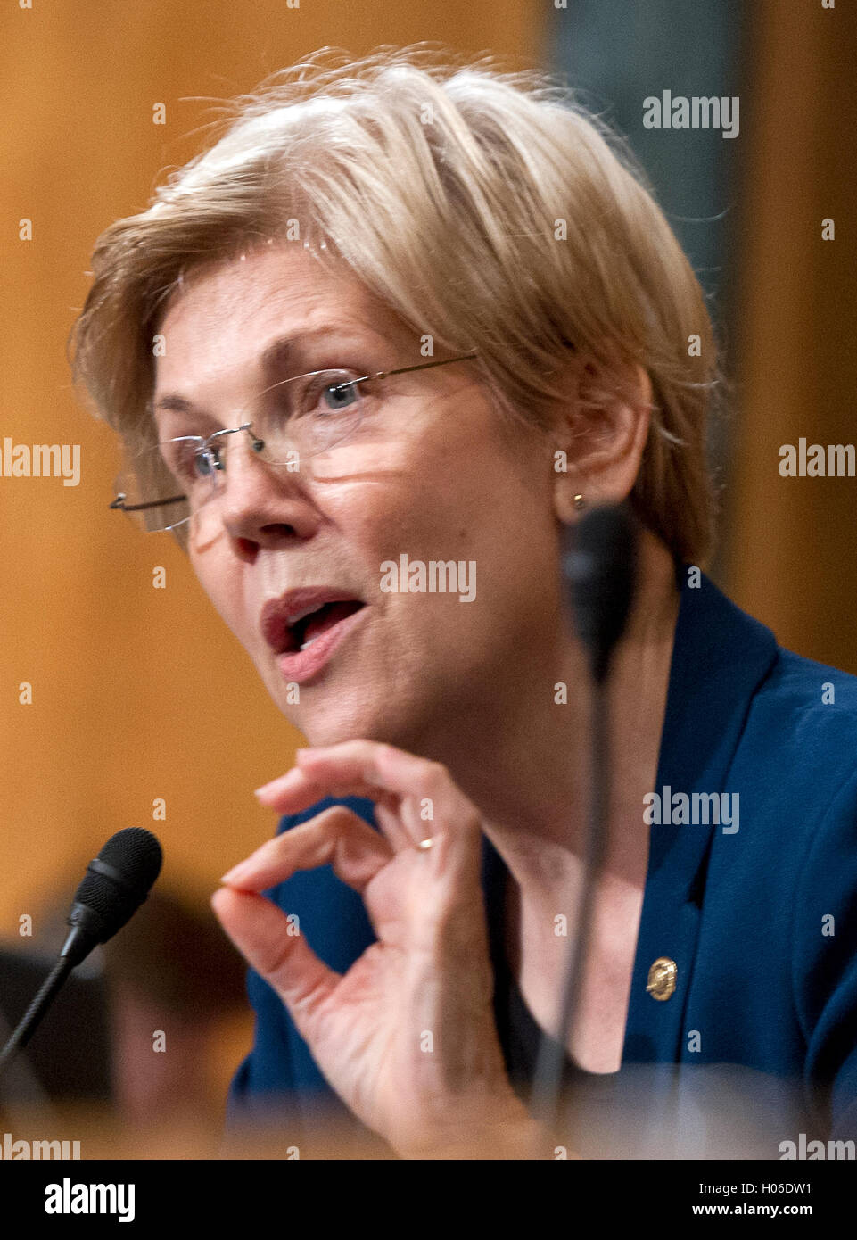 United States Senator Elizabeth Warren (Democrat of Massachusetts ...