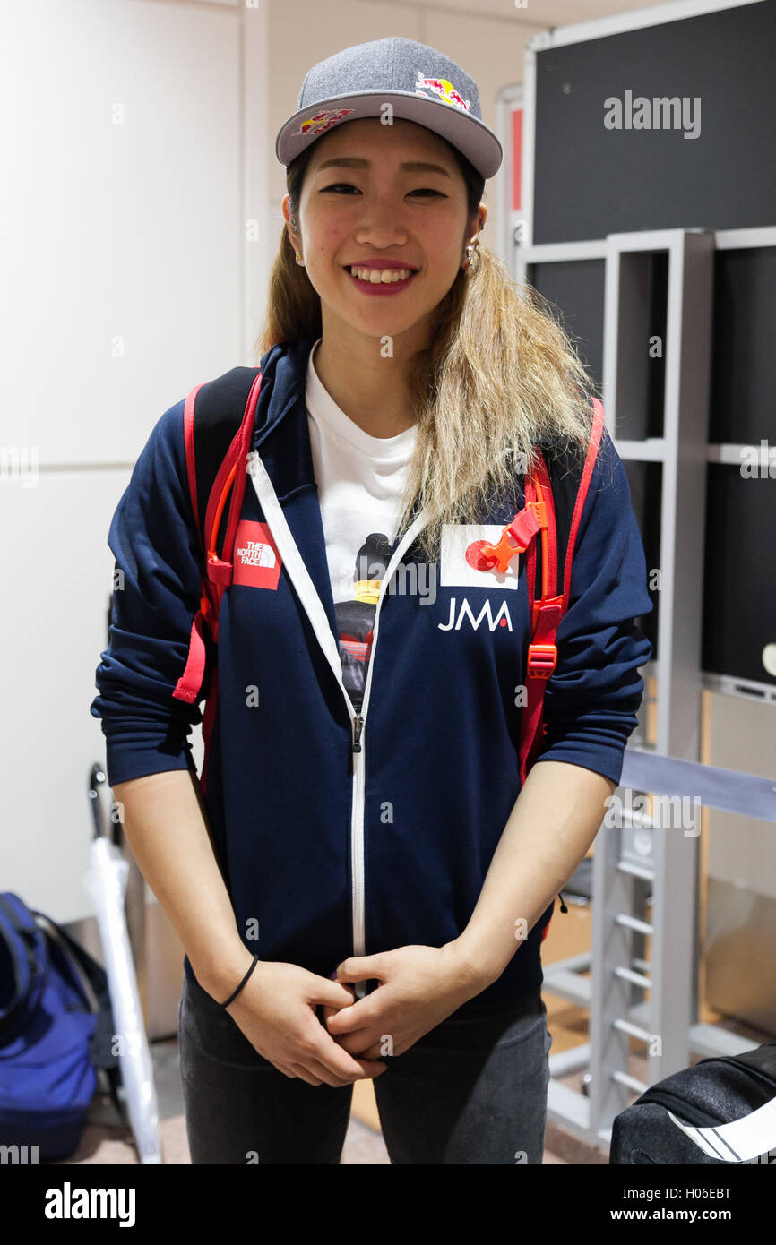 Paris, France. 20th Sep, 2016. Miho Nonaka (JPN) Sports Climbing : Miho ...