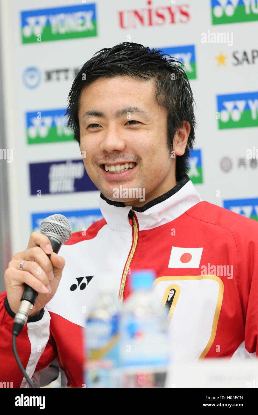 Tokyo Metropolitan Gymnasium, Tokyo, Japan. 20th Sep, 2016. Hiroyuki ...