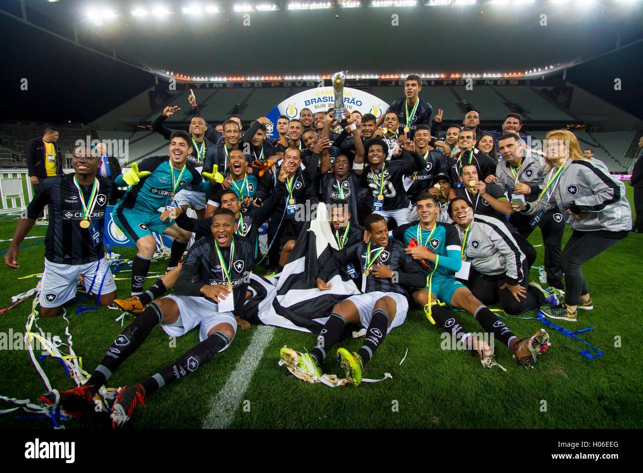SÃO PAULO, SP - 20.09.2016: CORINTHIANS X BOTAFOGO SUB 20 - Botafogo's ...
