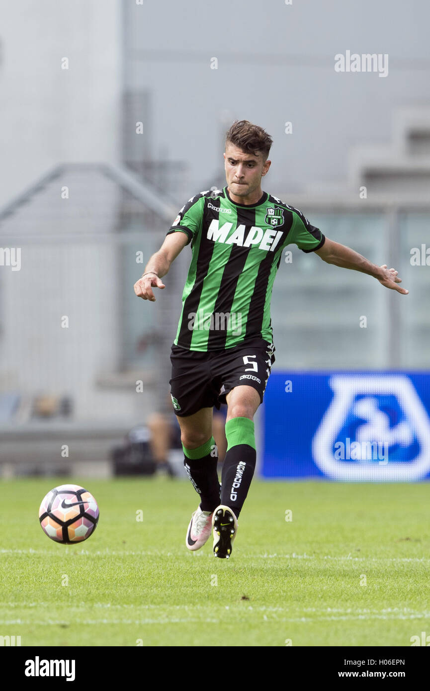 Reggio Emilia, Italy. 18th Sep, 2016. Luca Antei (Sassuolo) Football ...