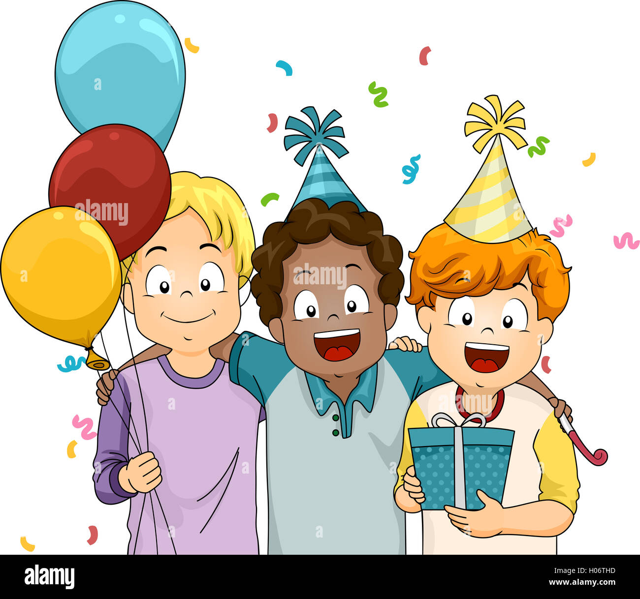 Surprise Birthday Party Clipart