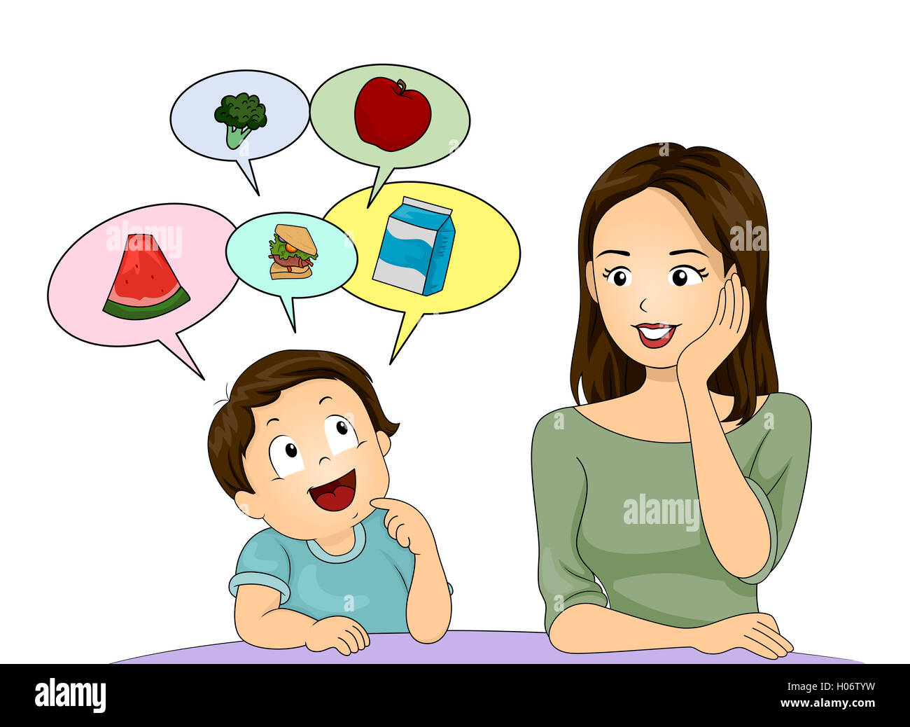 Ask Mom Clip Art