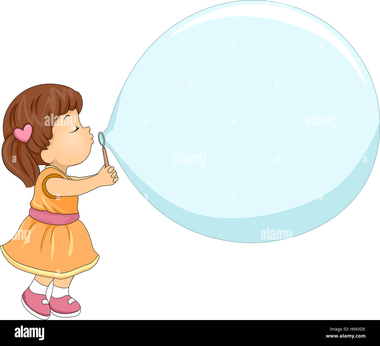 Cartoon Soap Bubbles Clip Art