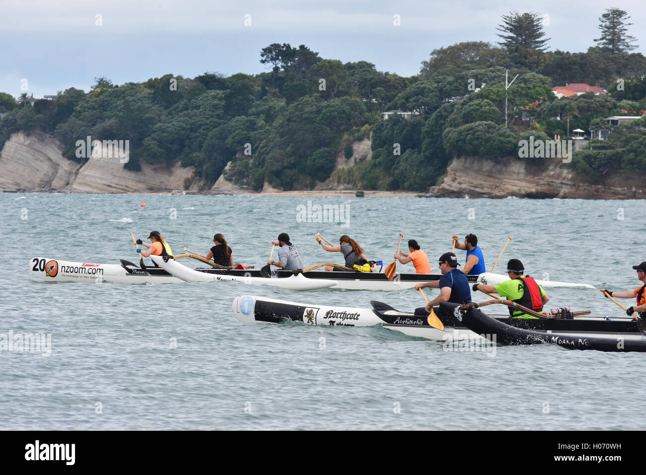Traditional waka boat hi-res stock photography and images - Alamy