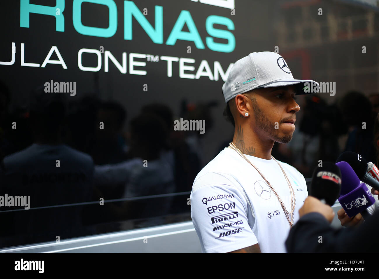 Lewis Hamilton; AMG Mercedes F1 Team; 2016 Italian Gp; Monza Stock ...