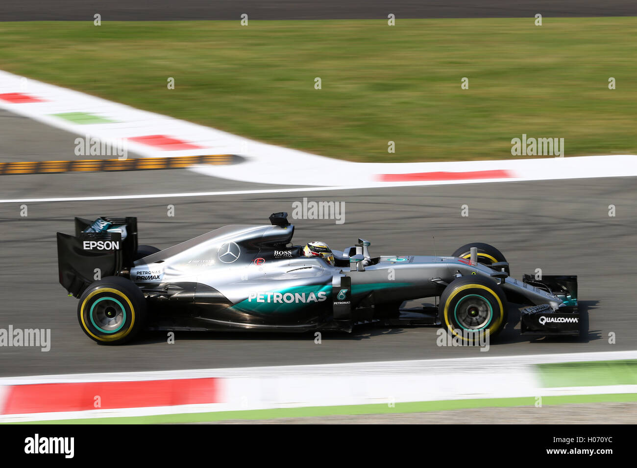 Lewis Hamilton; AMG Mercedes F1 Team; 2016 Italian Gp; Monza Stock ...