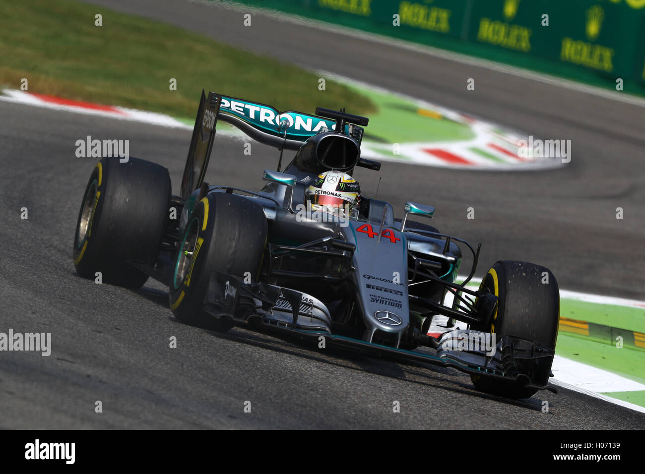 Lewis Hamilton; AMG Mercedes F1 Team; 2016 Italian Gp; Monza Stock ...