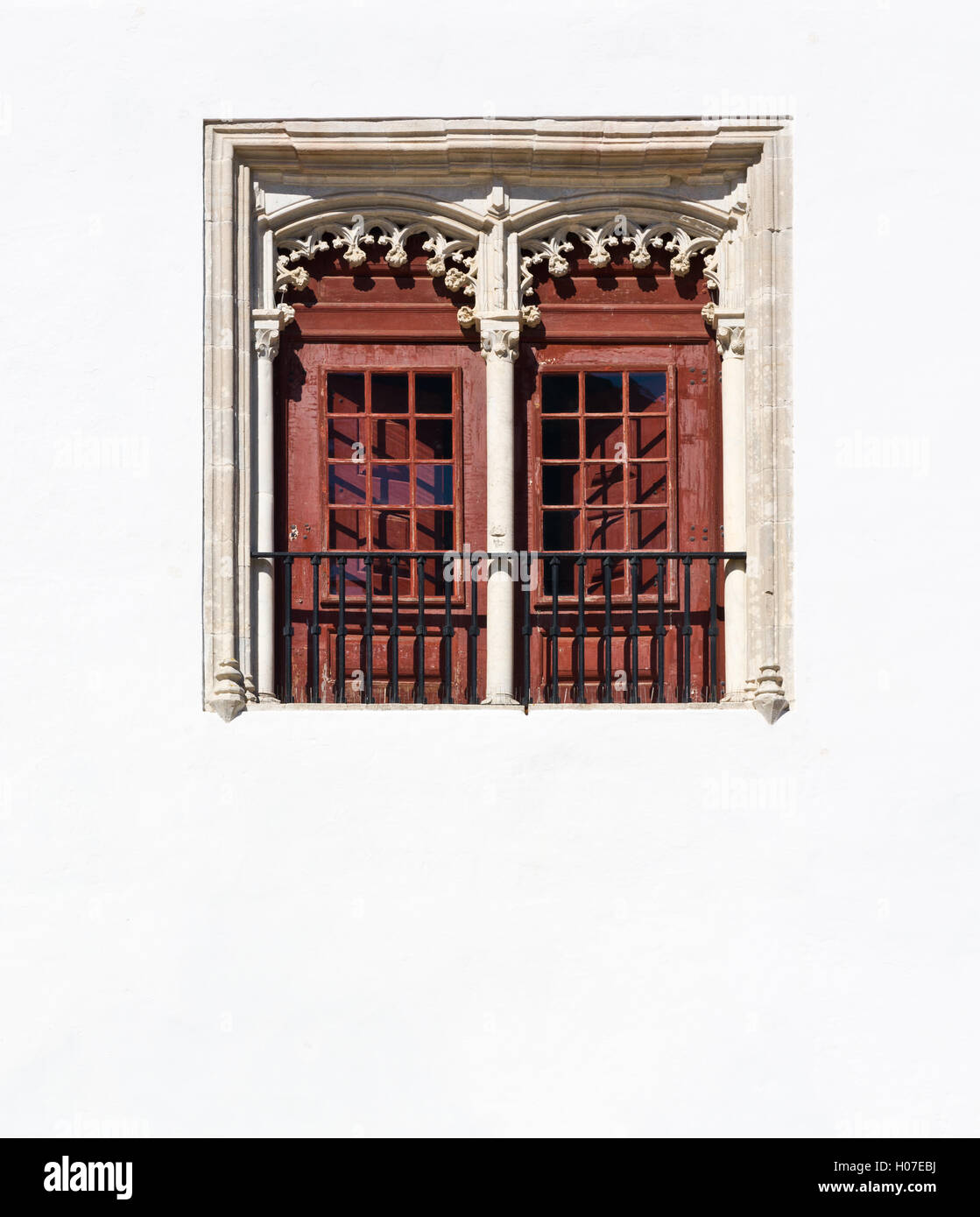 Old historic window Cut Out Stock Images & Pictures - Alamy