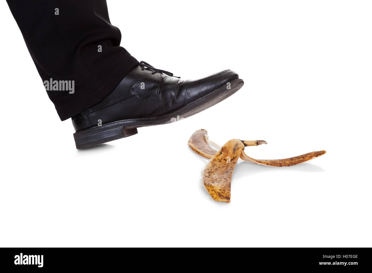 Banana slipping and falling hi-res stock photography and images - Alamy