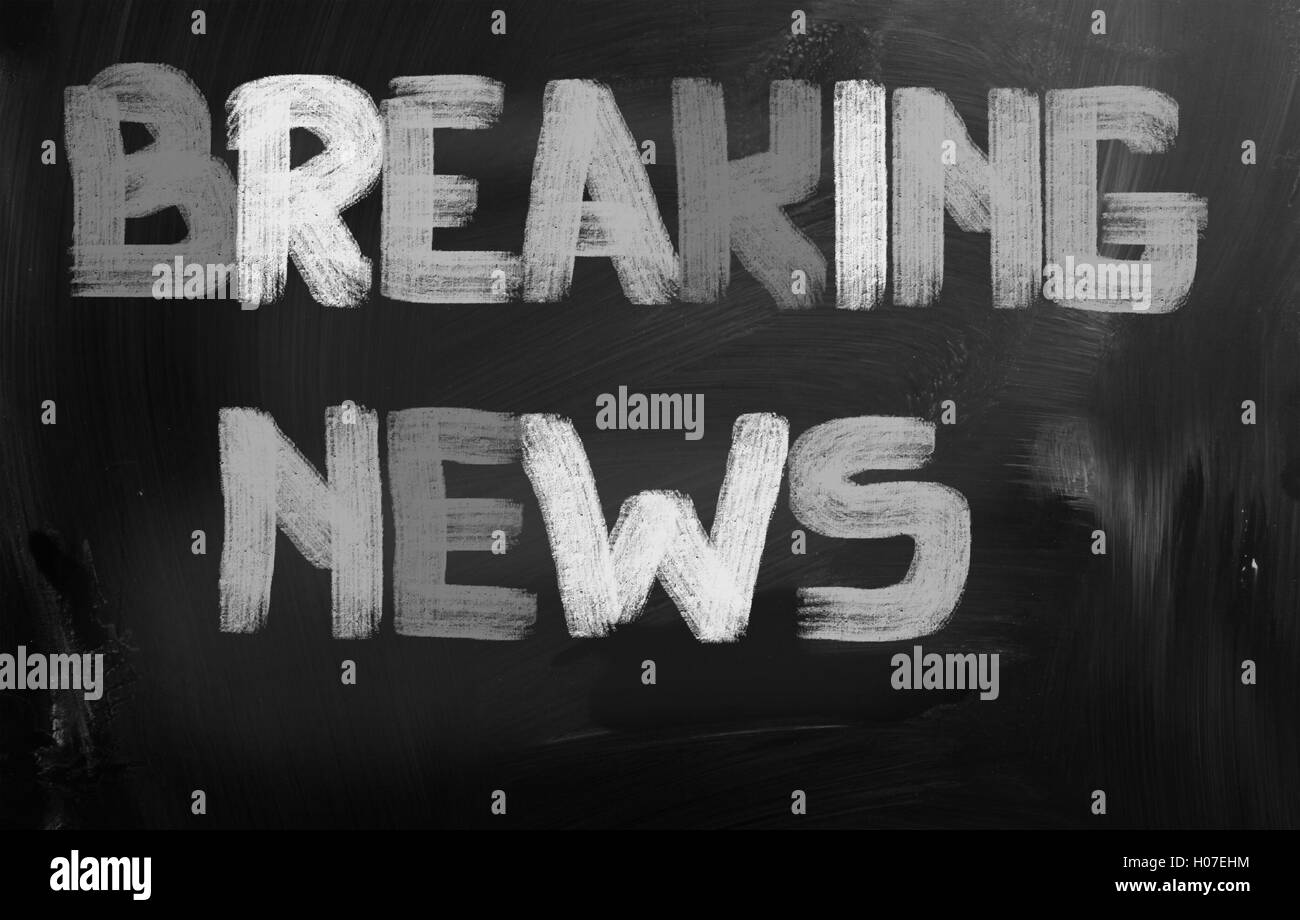 Breaking news background Black and White Stock Photos & Images - Alamy