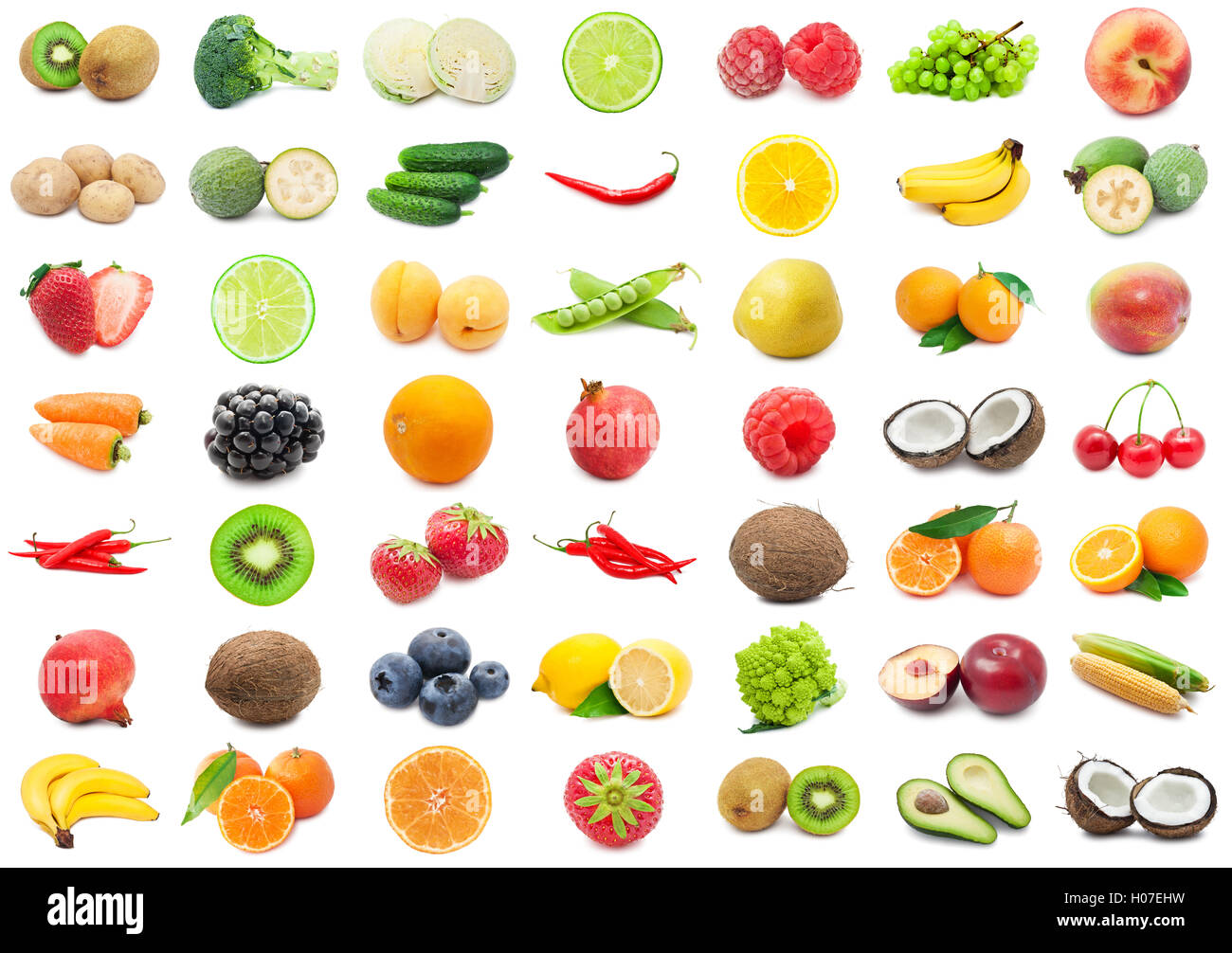 Fruits and Vegetables Stock Photo - Alamy
