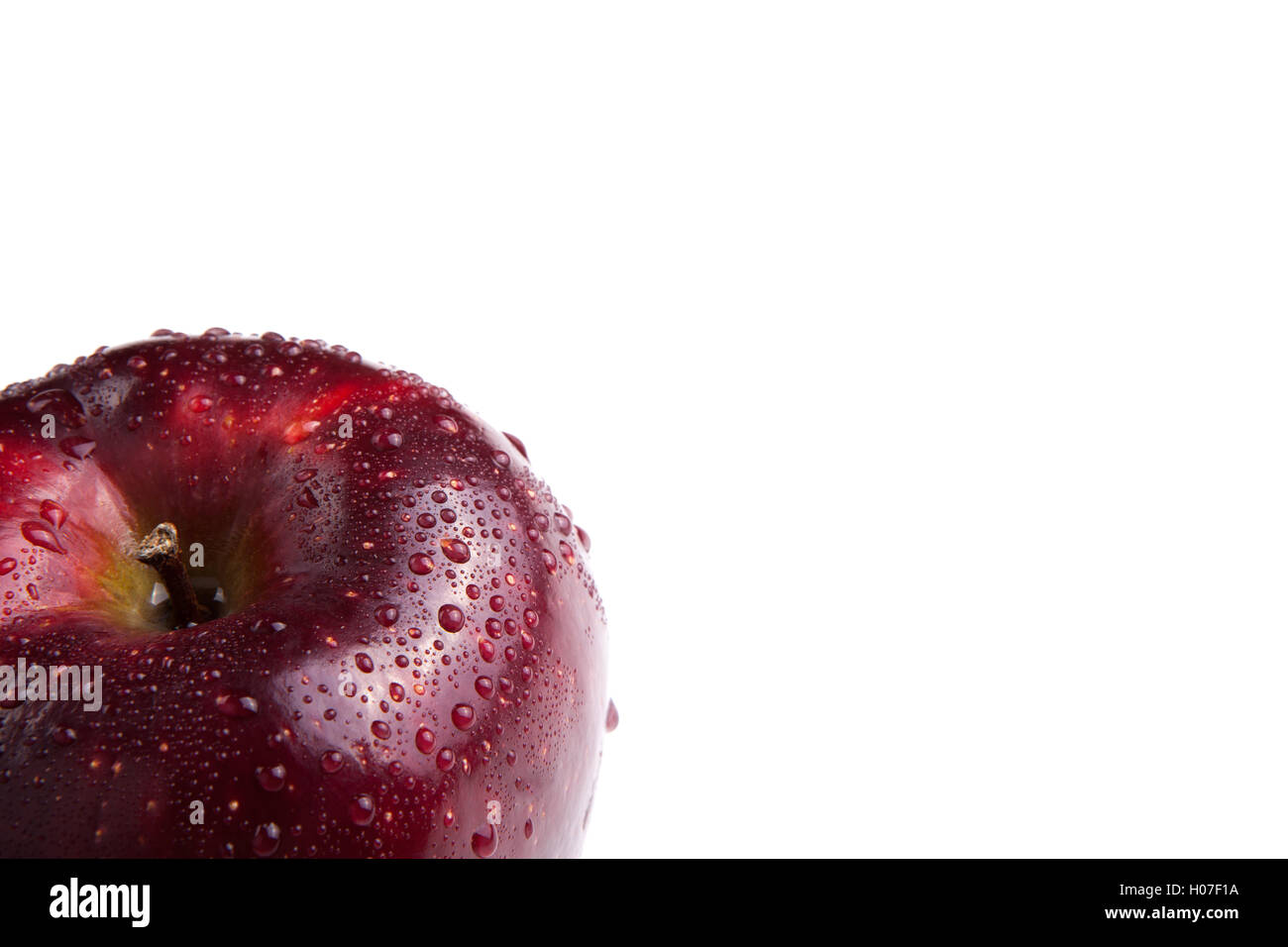 close-up of an apple Stock Photo - Alamy