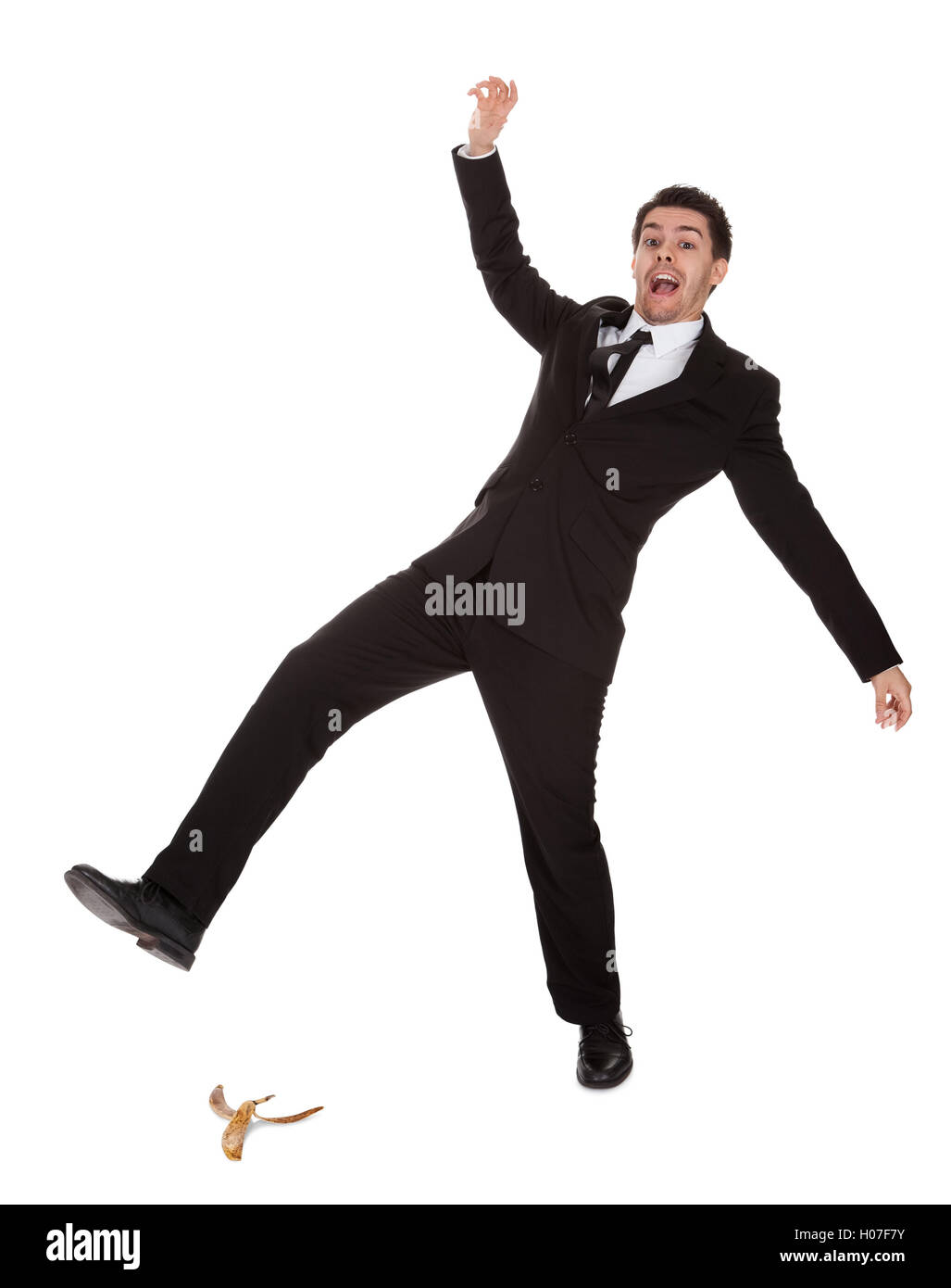 Banana Slipping And Falling Stock Photos & Banana Slipping And Falling ...